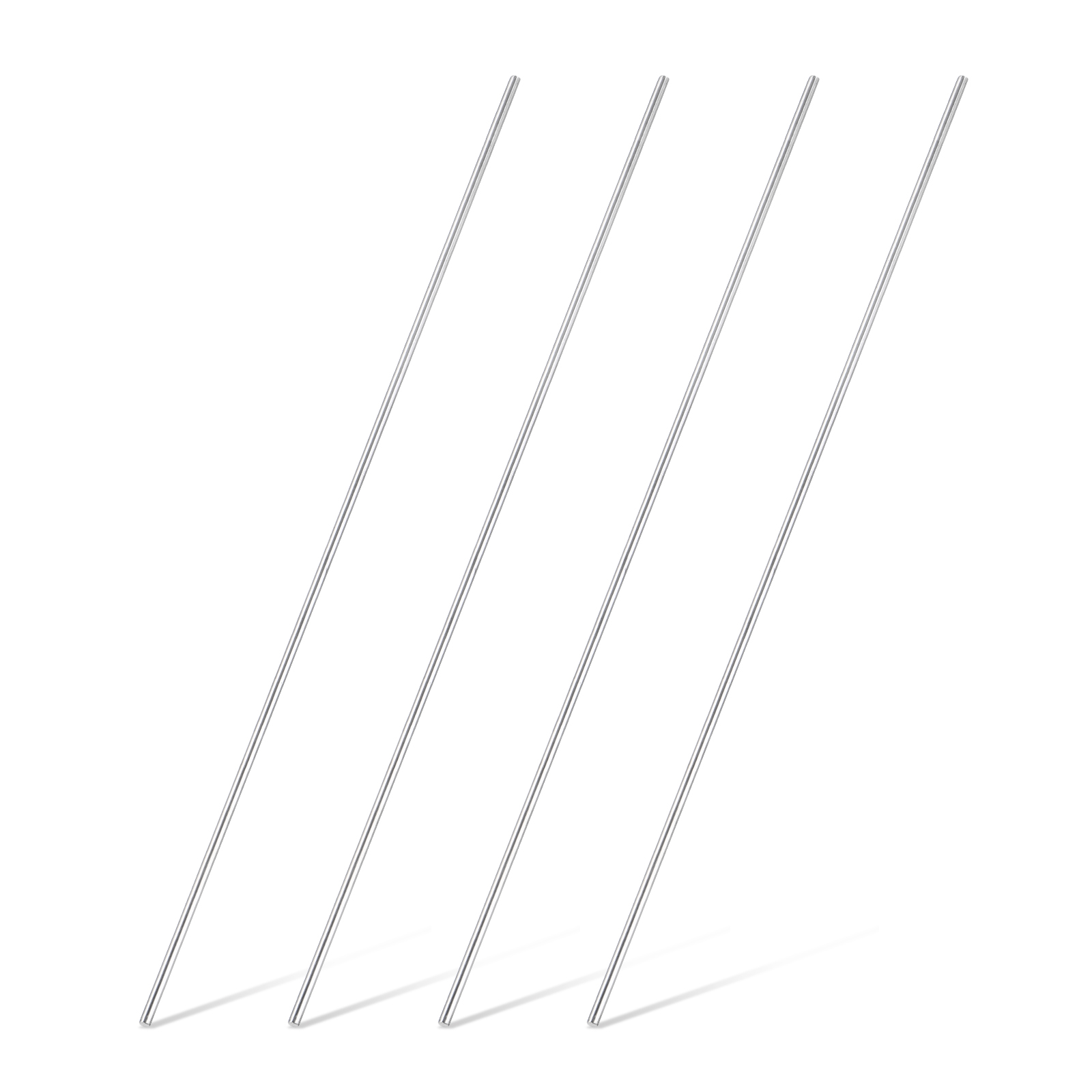 Uxcell 4Pcs 316 Stainless Steel Round Rod 3/16" Dia 11.8" Length Metal ...