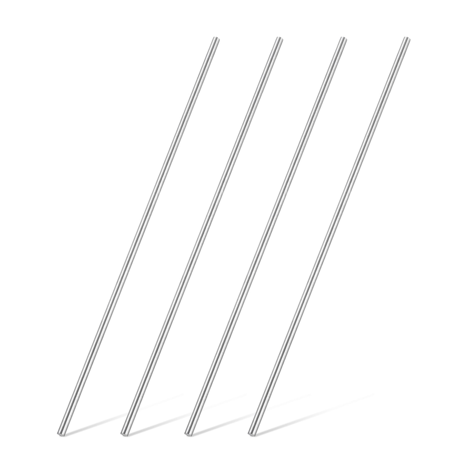 Uxcell 4Pcs 316 Stainless Steel Round Rod 3/16" Dia 11.8" Length Metal ...