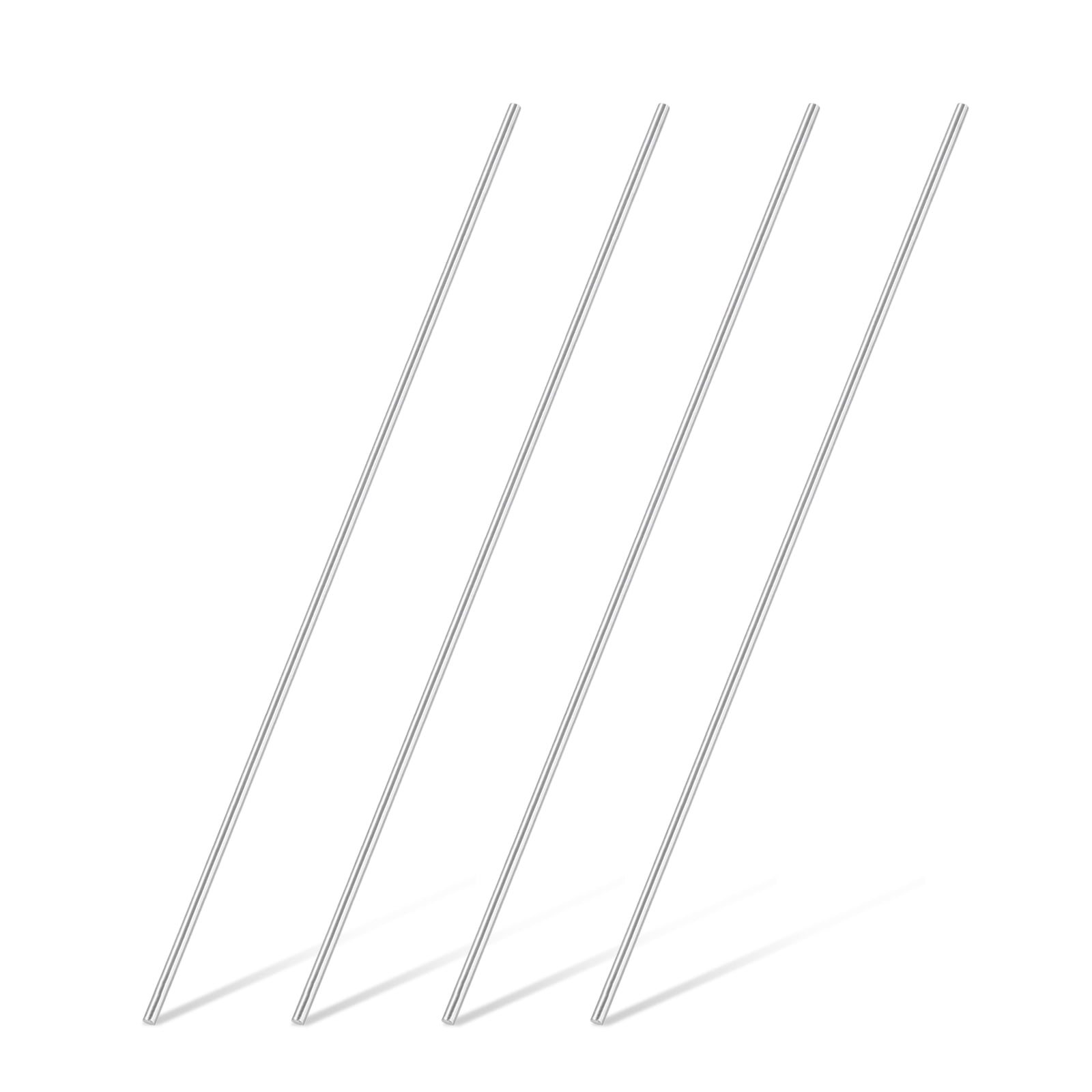 Uxcell 4Pcs 316 Stainless Steel Round Rod 5/16" Dia 19.7" Length Metal ...