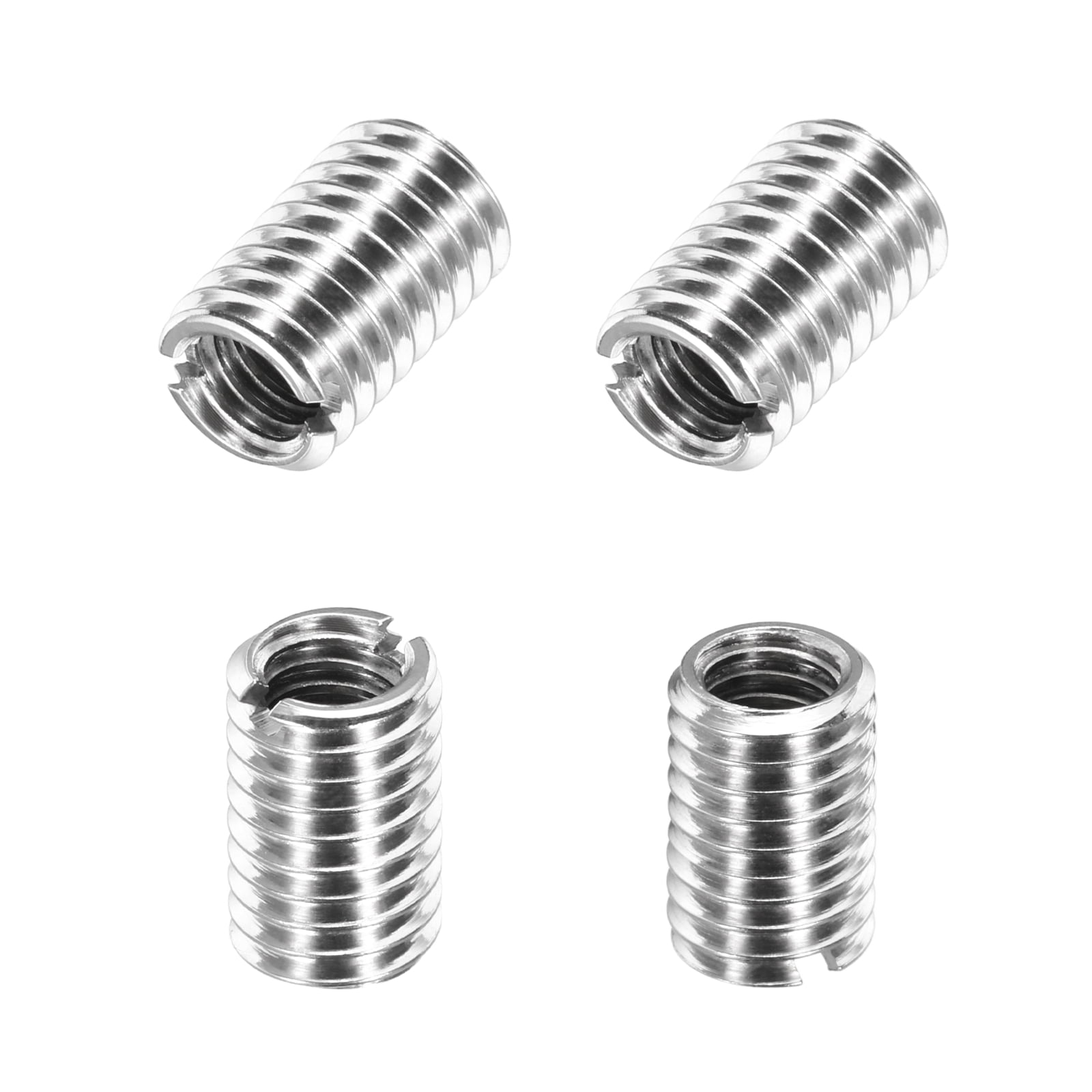 Uxcell 4Pcs 316 Stainless Steel Thread Reducing Nuts, M8x1.25 Male to ...