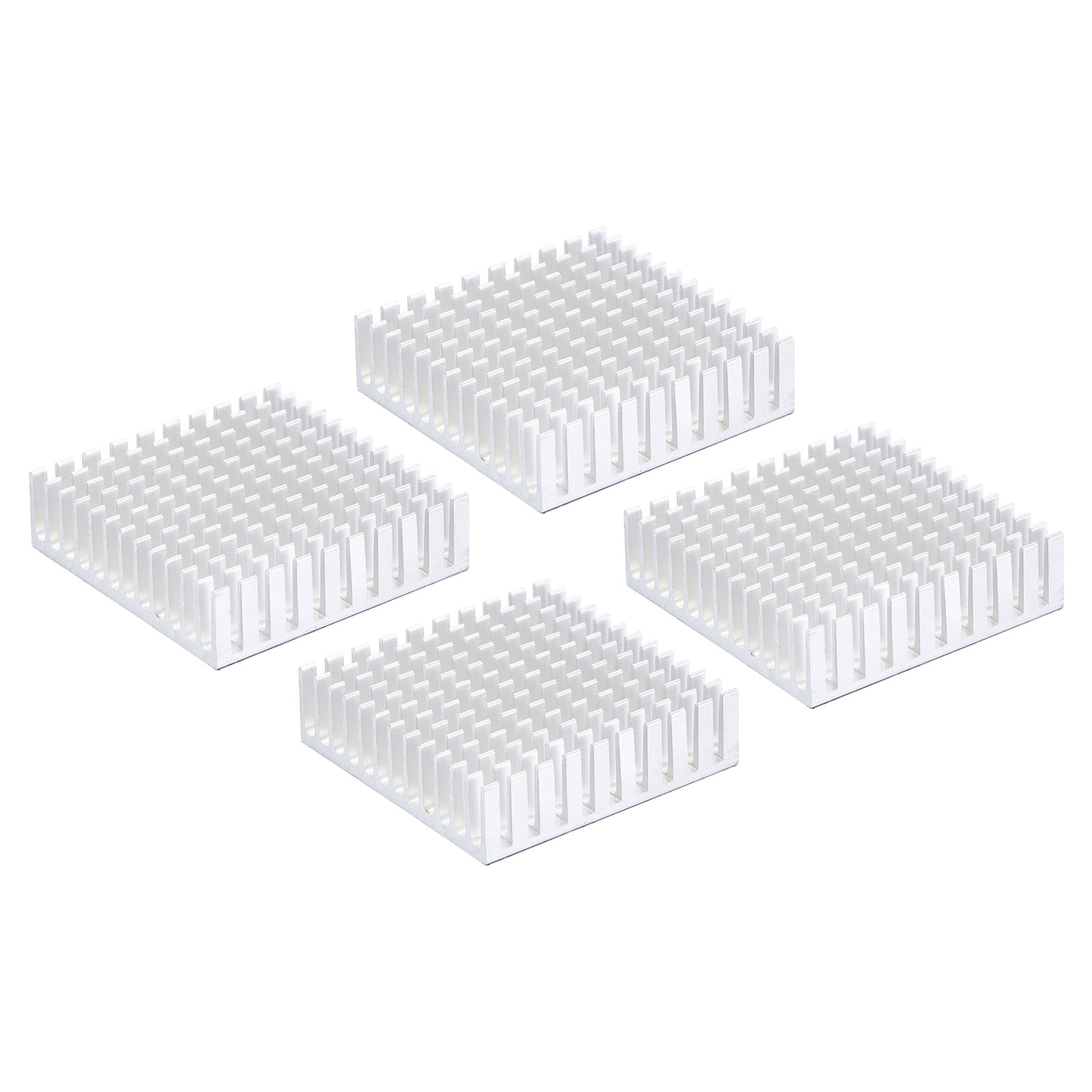 Uxcell 4Pcs 40x40x11mm Heatsink Aluminum Radiator With Fixed Sticker ...