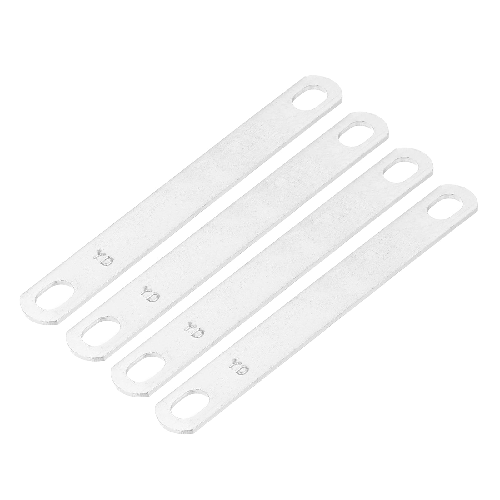 Uxcell 4Pcs Bus Bars Connector Bus Bar, Hole Spacing 3.35" Thickness 1 ...