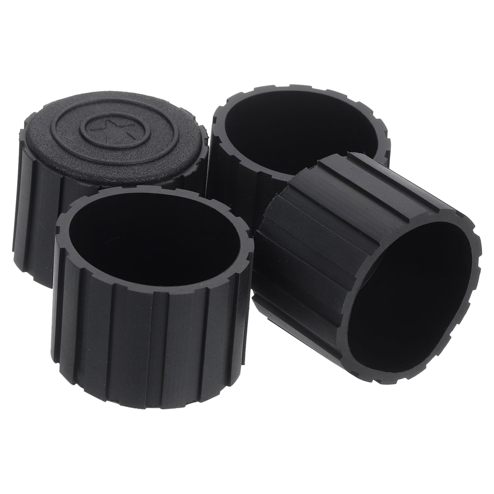 Uxcell 4Pcs Chair Leg Tips Caps, 1-1/2" Non-Slip Feet End Caps Cover ...
