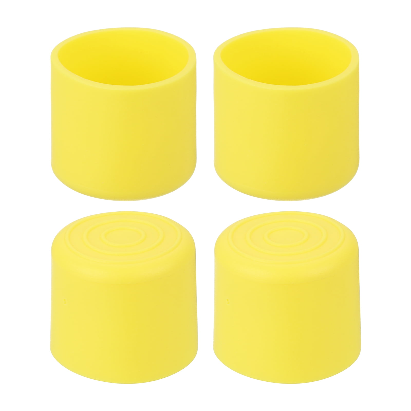 Uxcell 4Pcs Chair Leg Tips Caps, 1-1/8" Inner Diameter PVC Non-Slip ...
