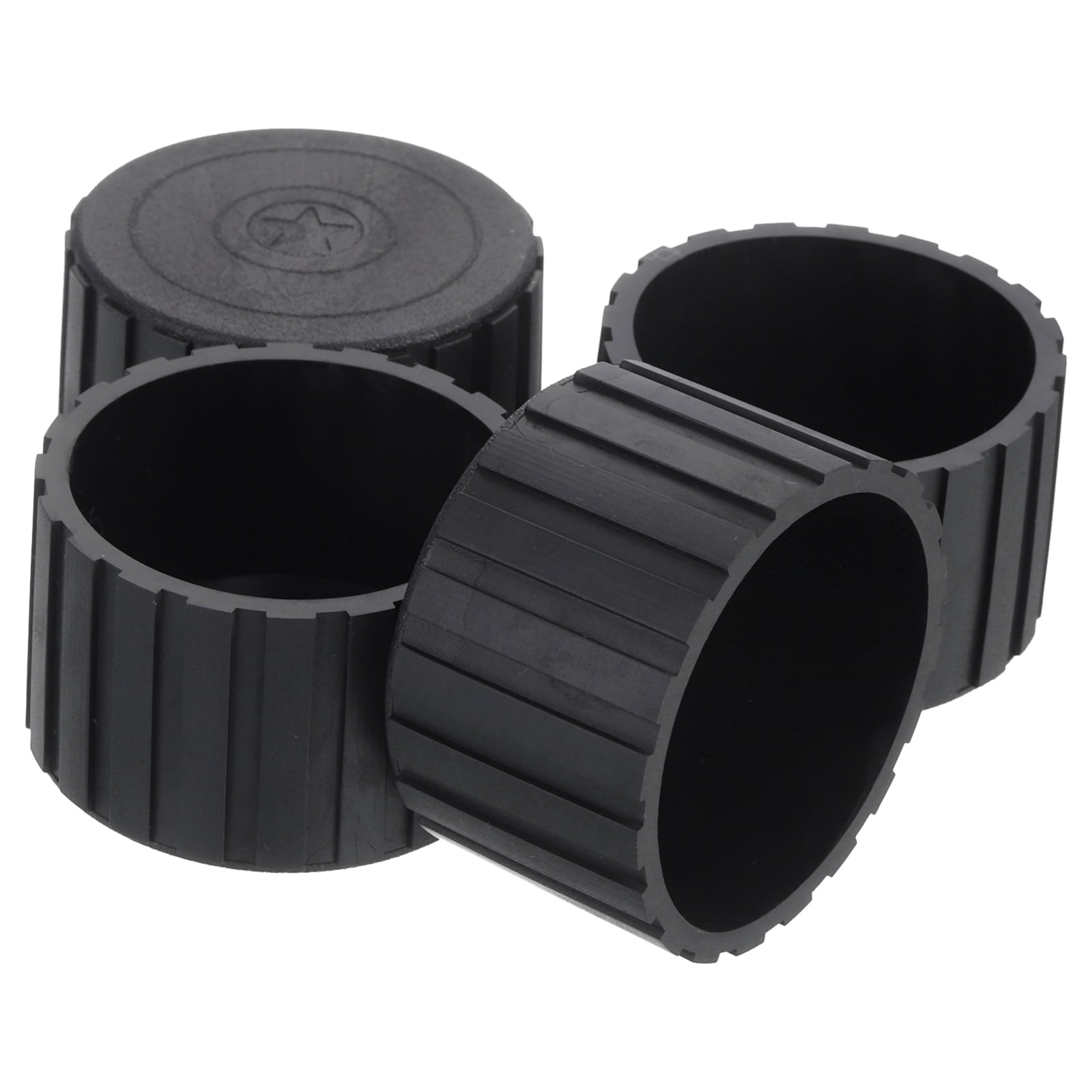 Uxcell 4Pcs Chair Leg Tips Caps, 2" PVC Non-Slip Feet End Caps Cover ...