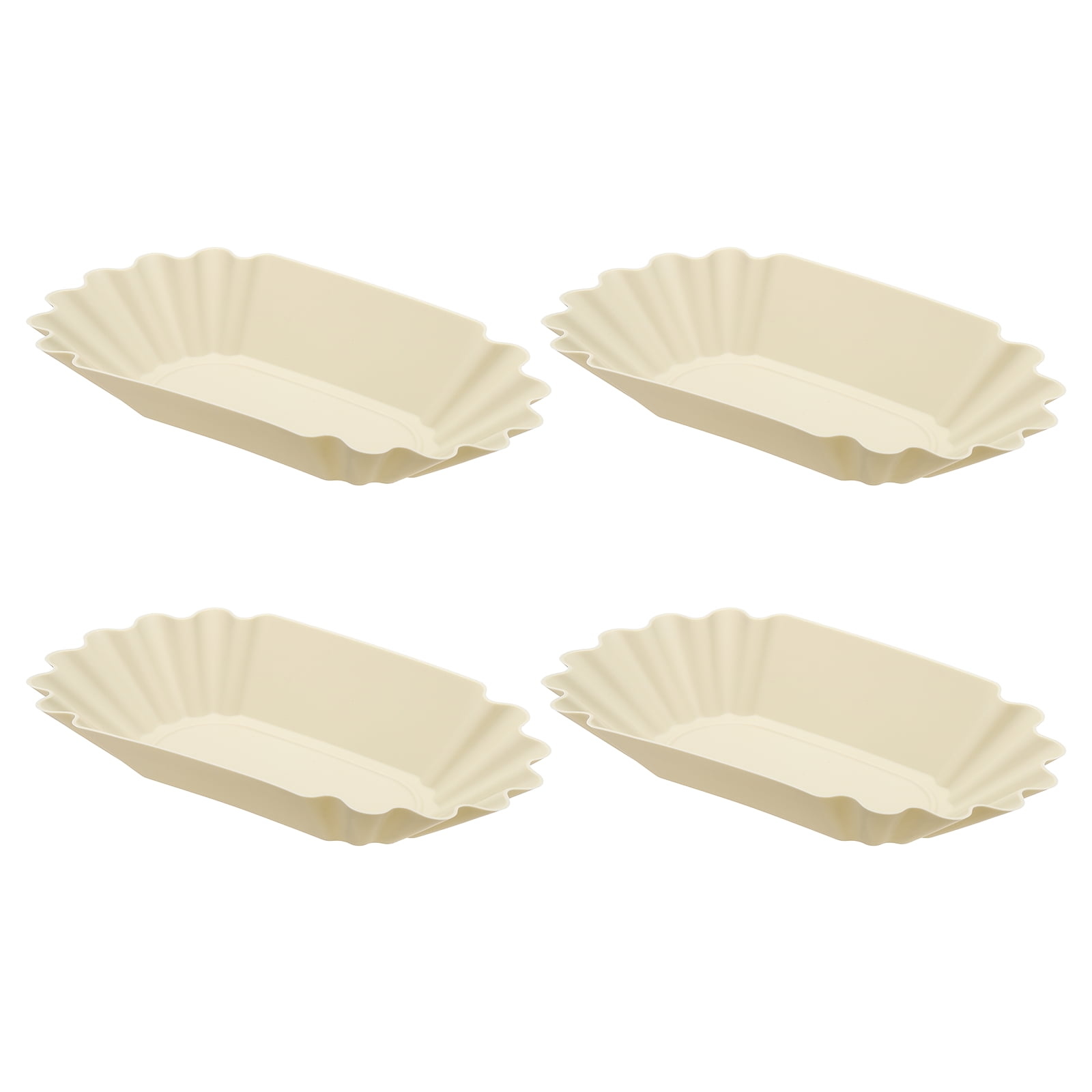 Uxcell 4Pcs Coffee Beans Sample Tray, 450g Coffee Beans Display Dish ...