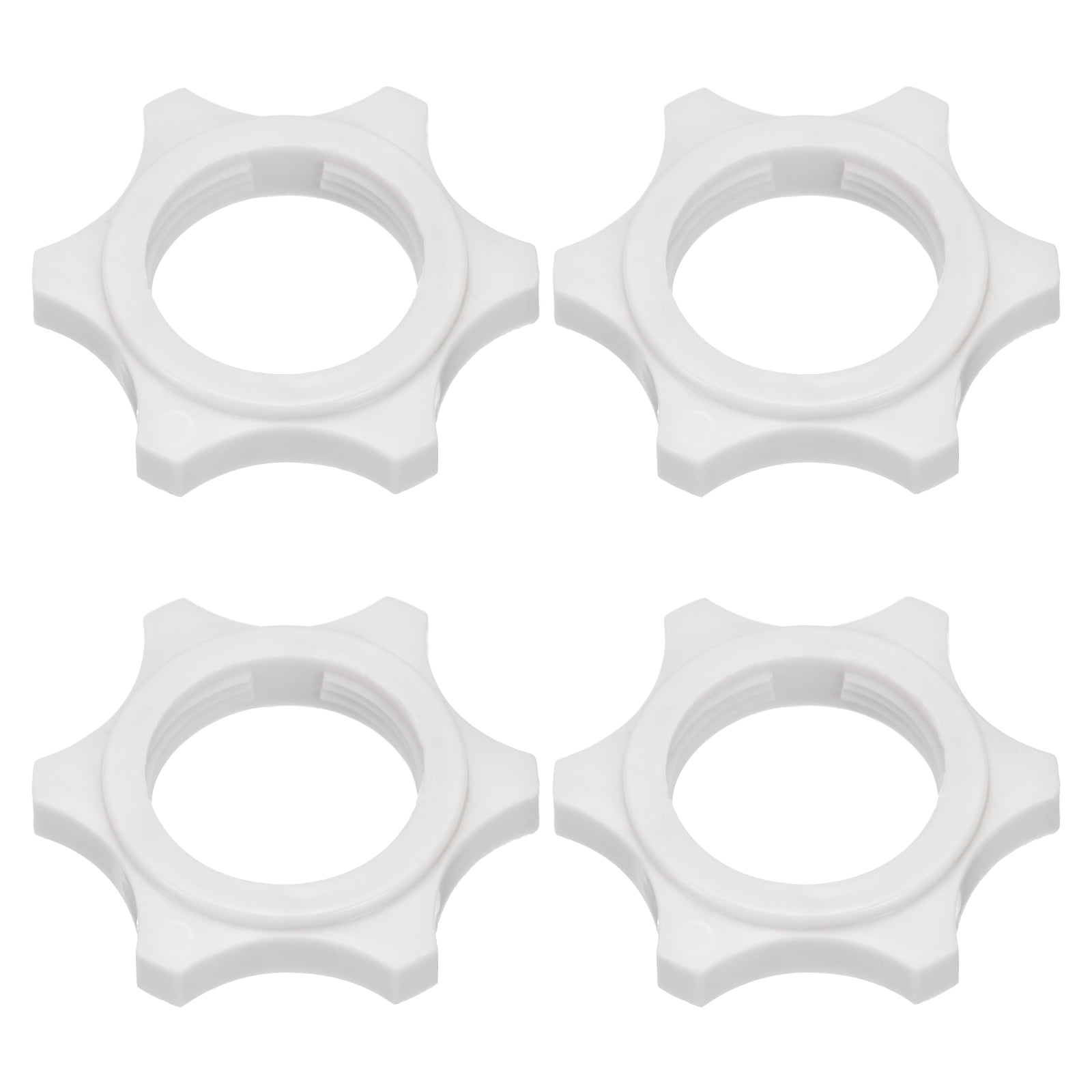 Uxcell 4Pcs Fan Fixing Nut (M32) - Hexagonal Nut Fixed Lock Screw ...