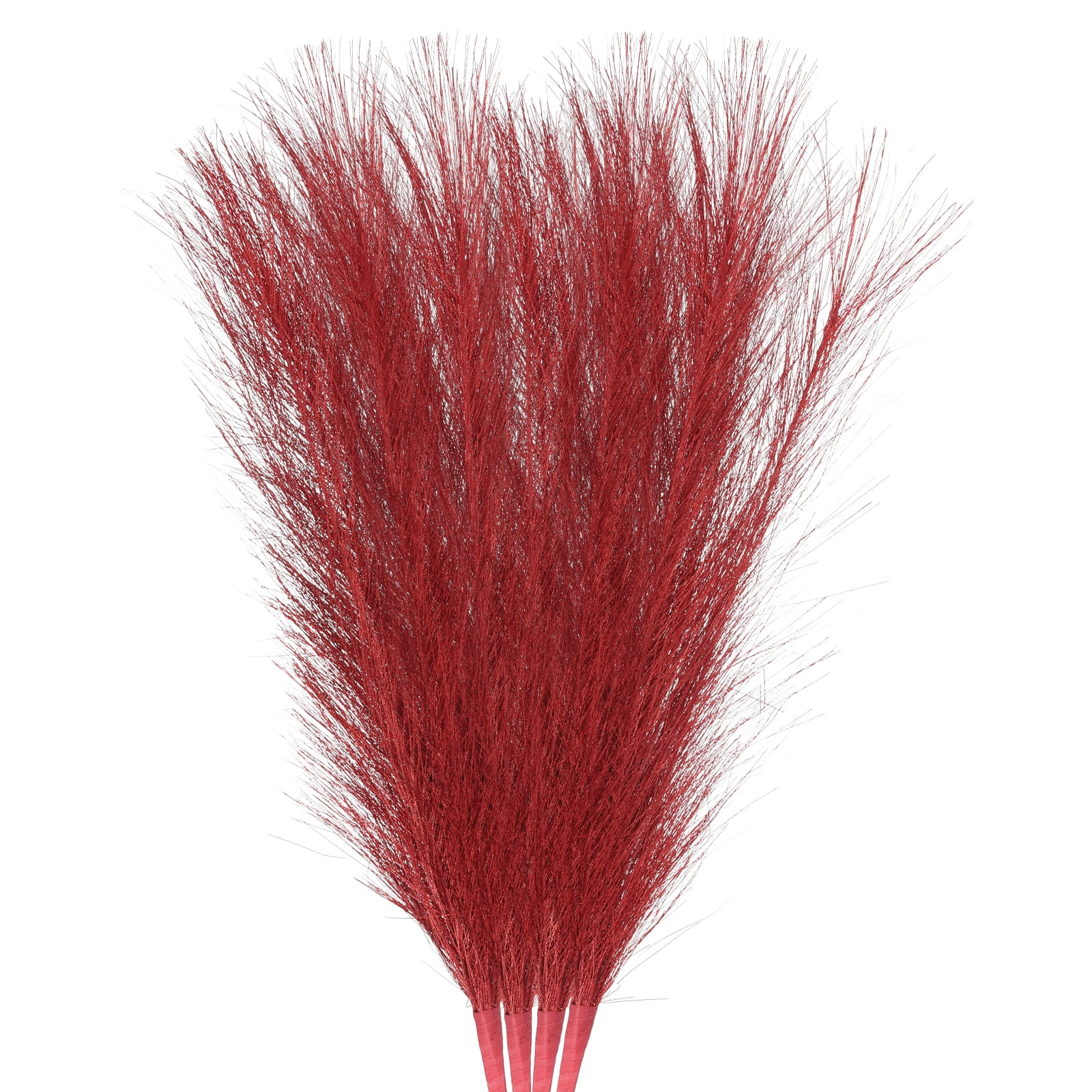 Uxcell 4pcs Faux Pampas Grass 45cm177 Small Fake Pampas Grass For Home Wedding Vase