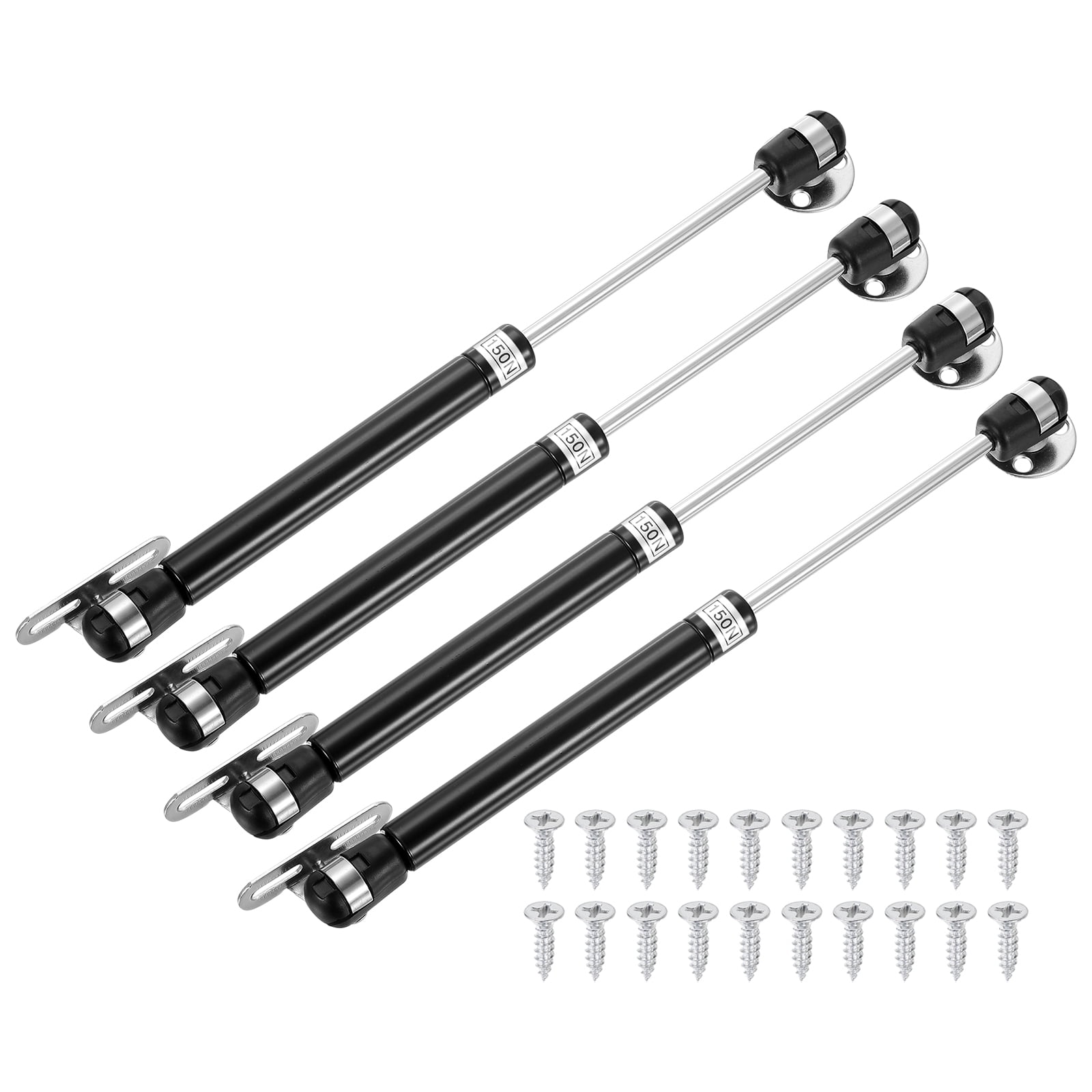 Uxcell 4Pcs Lid Support Hinges, 150N Gas Struts Lid Stay Hinges with ...
