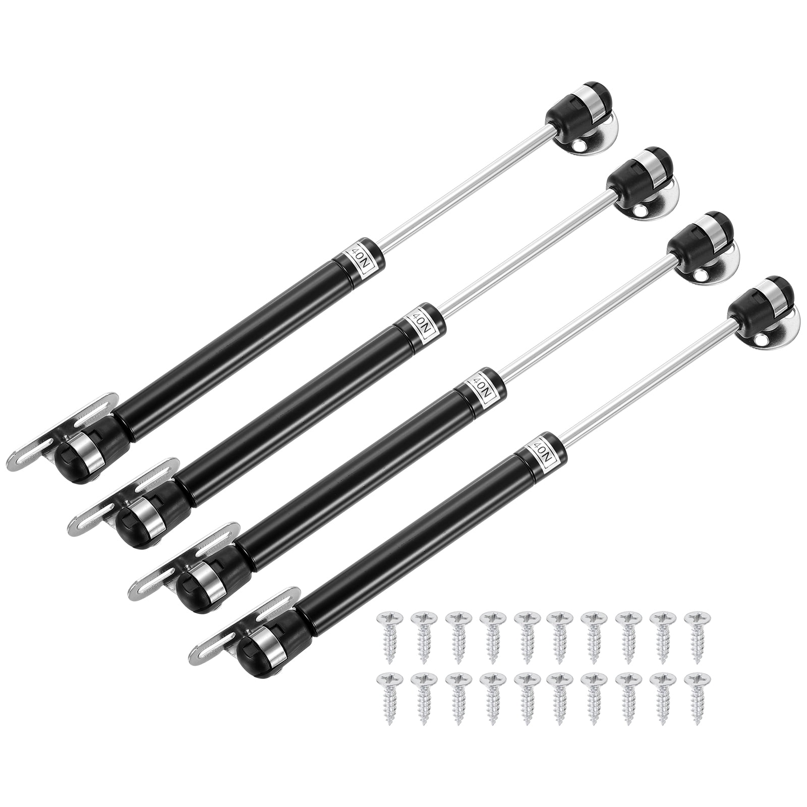 Uxcell 4Pcs Lid Support Hinges, 40N Gas Struts Lid Stay Hinges with ...