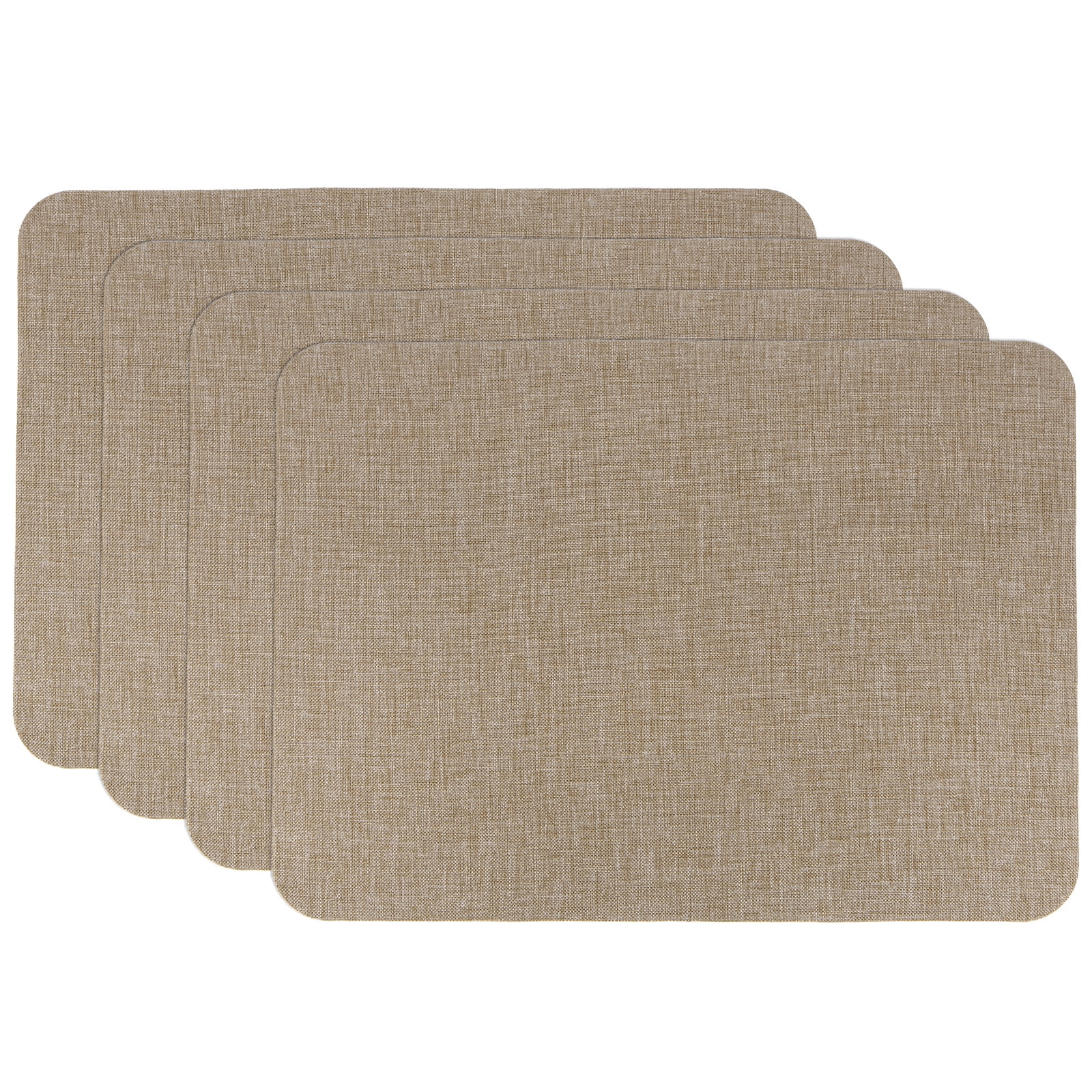 Uxcell 4Pcs Linen Fabric Patches 8" x 11" Self-Adhesive Fine Linen ...