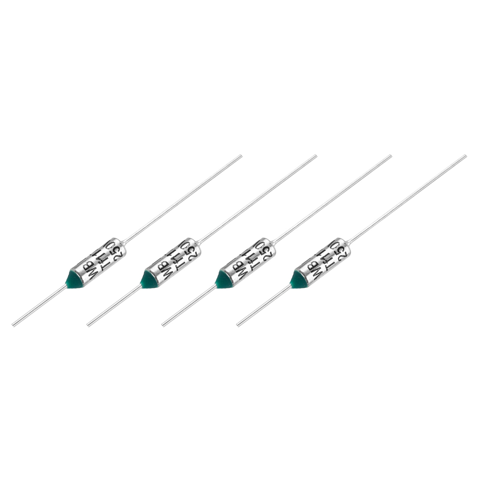 Uxcell 4Pcs Metal Temperature Thermal Fuse RY117 117 °C 242.6°F 15A ...