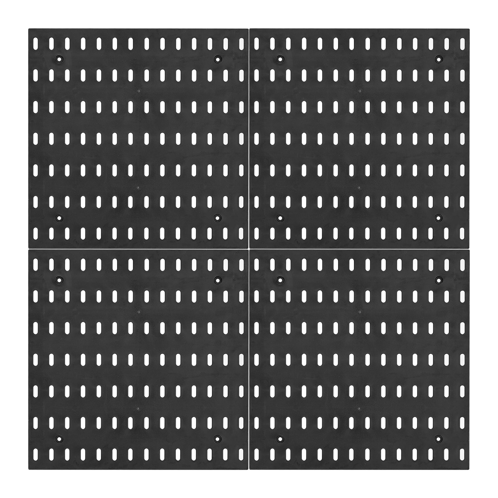 Uxcell 4Pcs Plastic Pegboards, Peg Board Wall Organizer for Garage ...