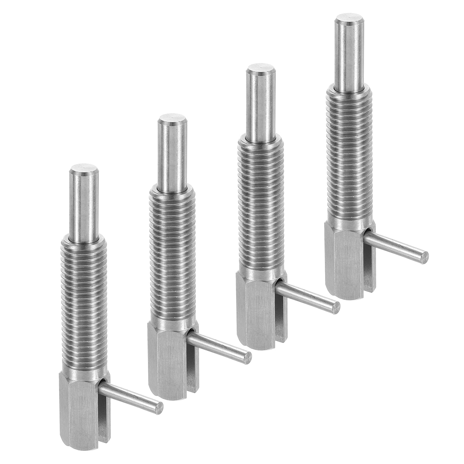Uxcell Retractable Indexing Plunger Pin, l Spring Plunger Stainless ...