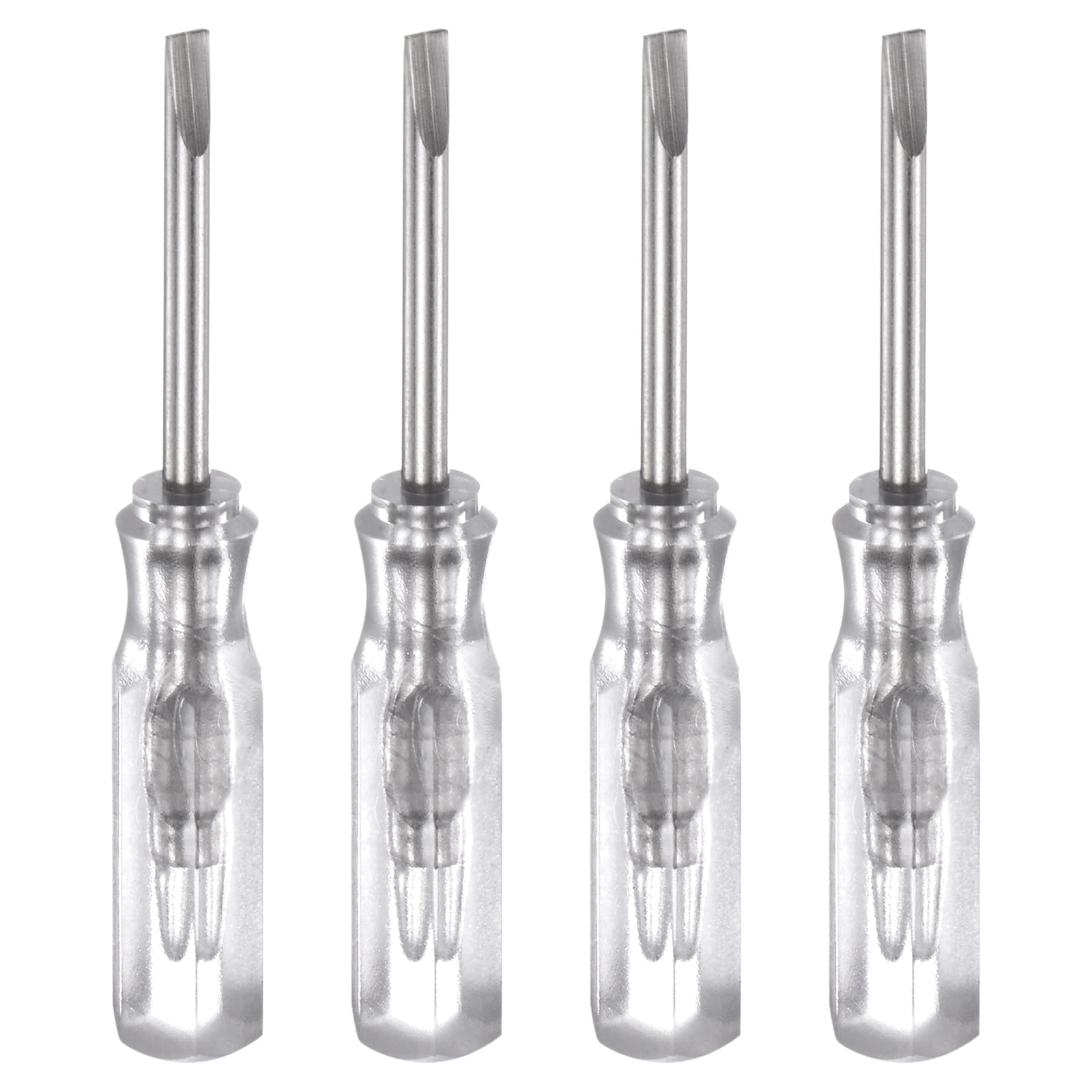 Uxcell 4Pcs SL2.0 Mini Slotted Screwdriver 2mm Magnetic Flat Head 45mm ...
