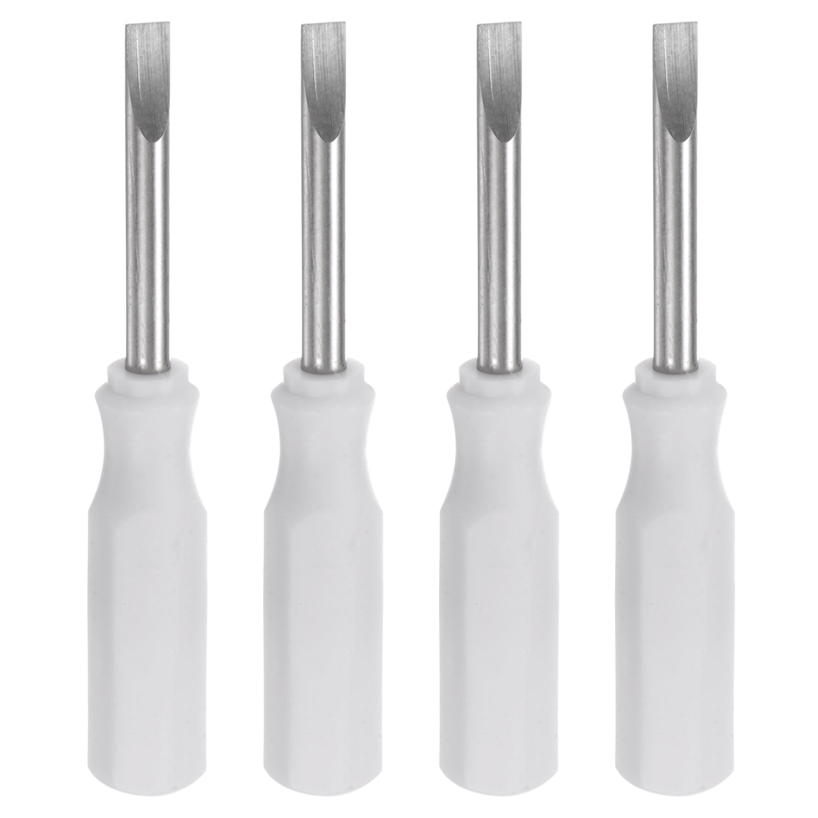 Uxcell 4Pcs SL2.5 Mini Slotted Screwdriver 2.5mm Magnetic Flat Head ...