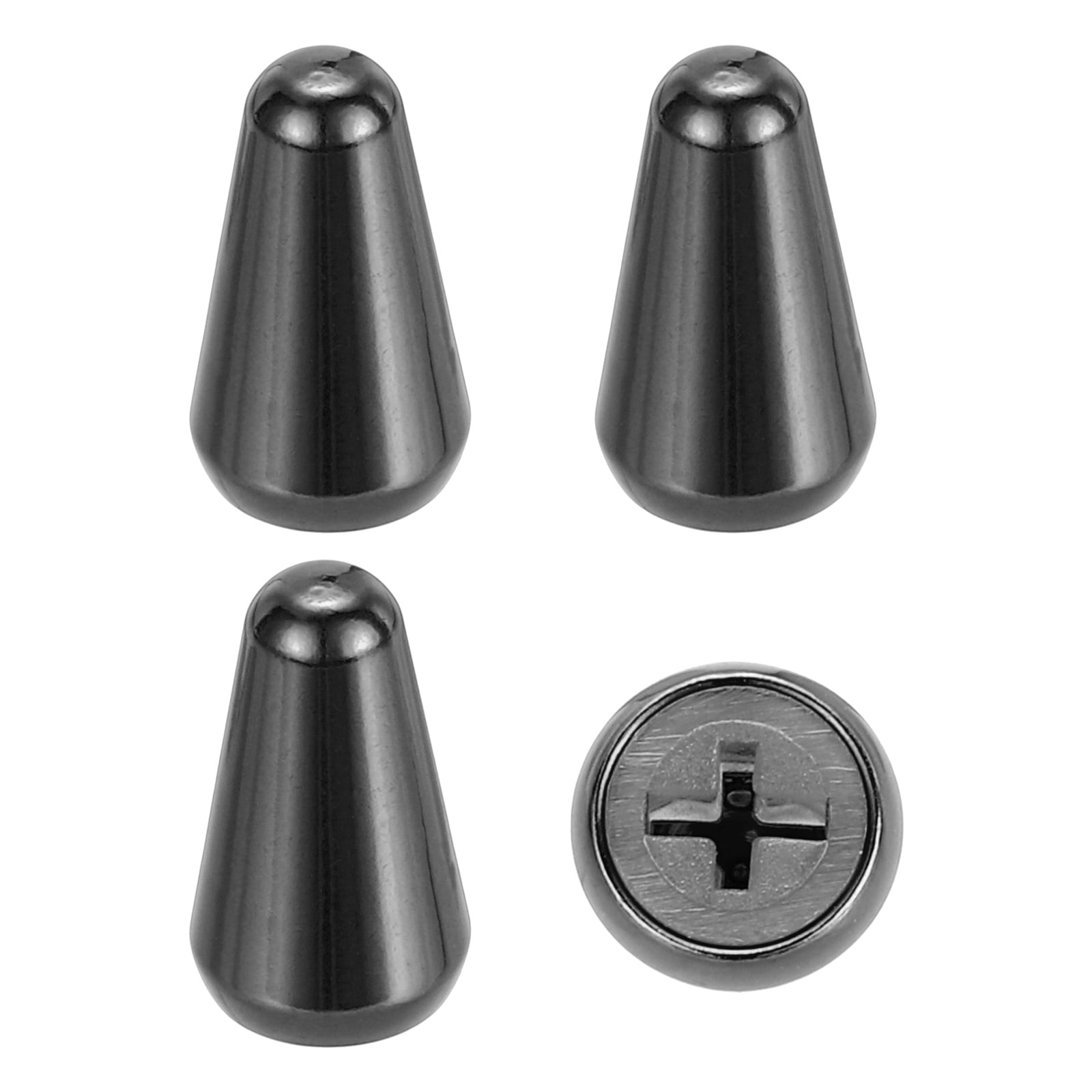 Uxcell 4Pcs ST Guitar 3/5 Way Pickup Switch Tip Cross Hole ID 0.19 x 0. ...