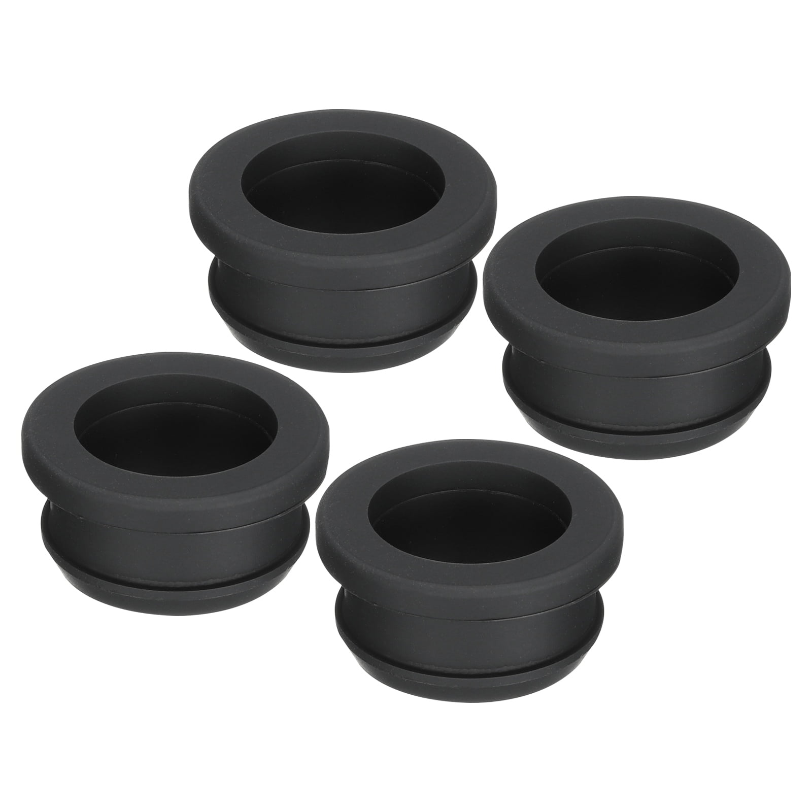 Uxcell 4Pcs Snap Rubber Grommet Plug Mount Dia 26mm ID 21mm Seal Anti ...