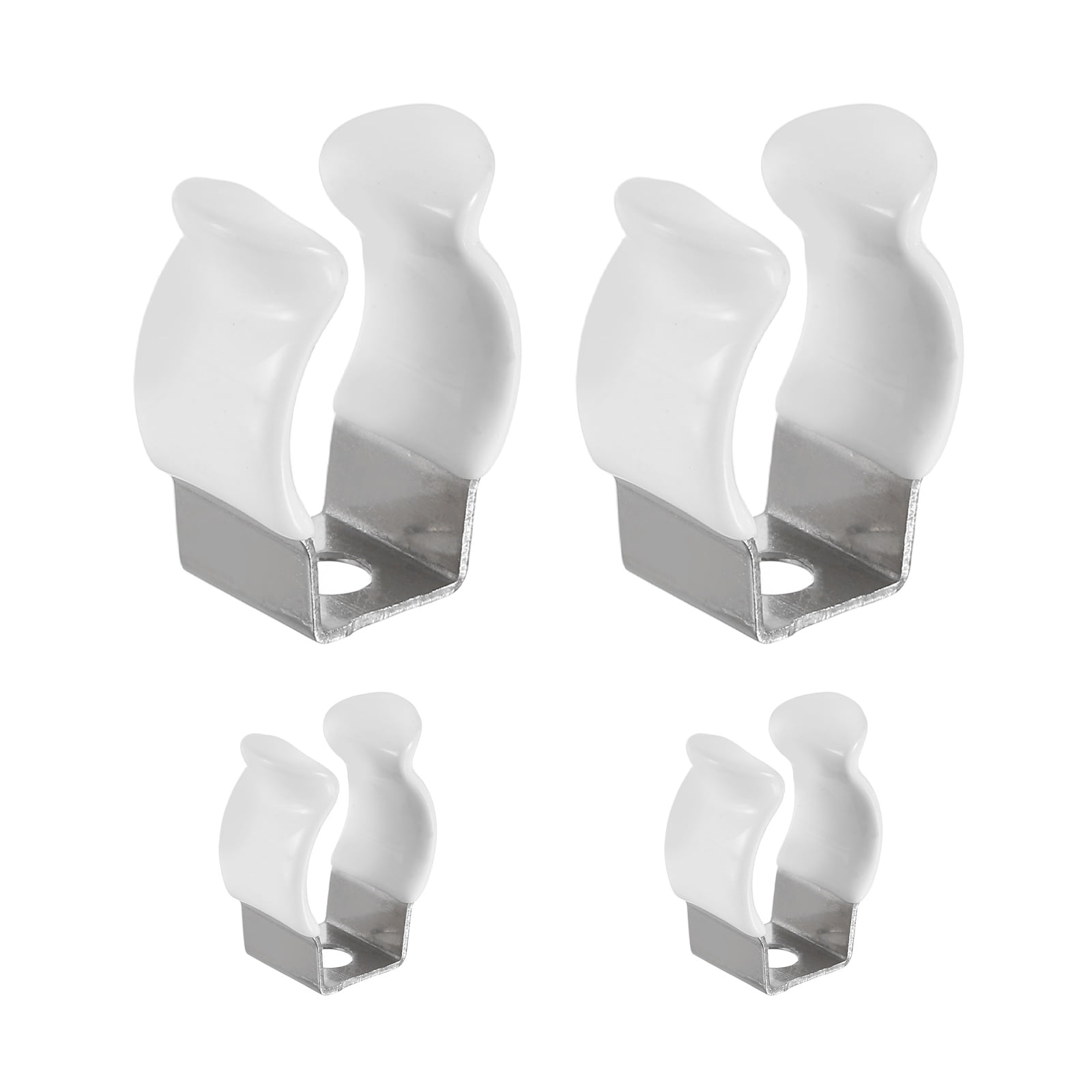 Uxcell 4Pcs T5 U Clips Holder Bracket, 304 Stainless Steel LED ...