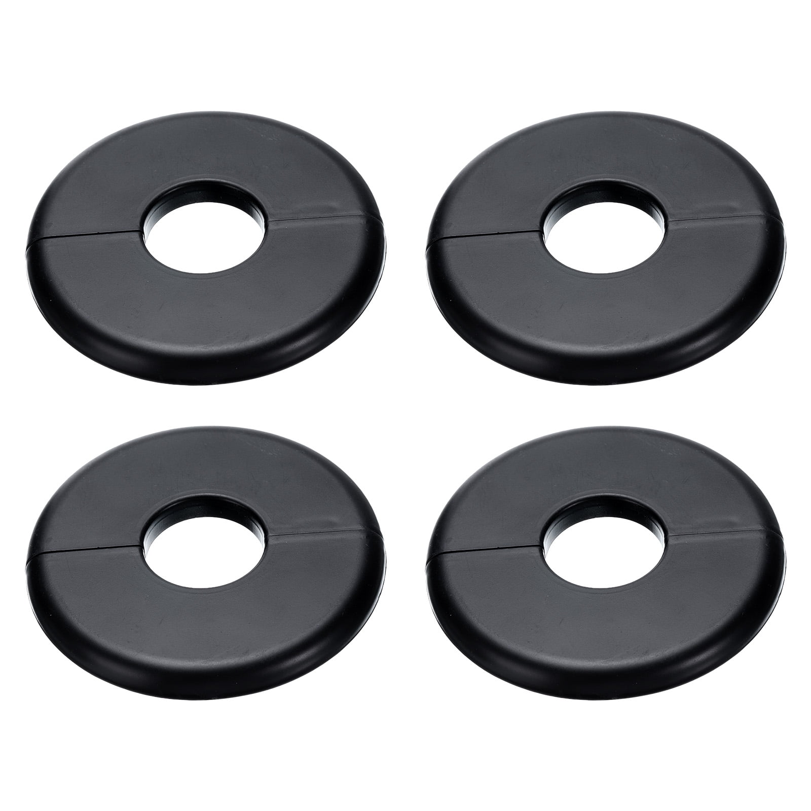 Uxcell 4Pcs Wall Split Flange ABS Round Escutcheon Plate Design for 1 ...