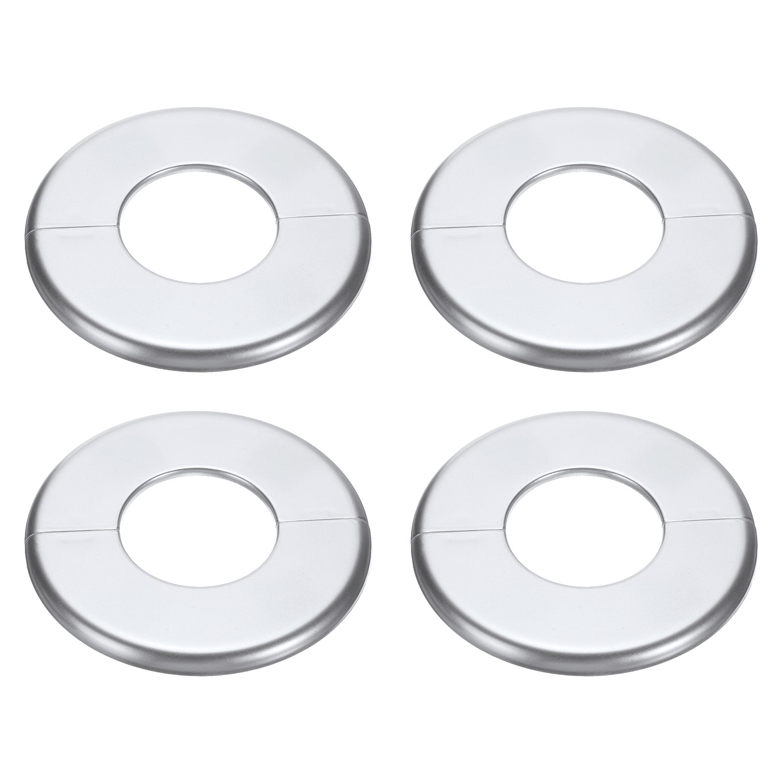 Uxcell 4Pcs Wall Split Flange ABS Round Escutcheon Plate Design for 2 ...