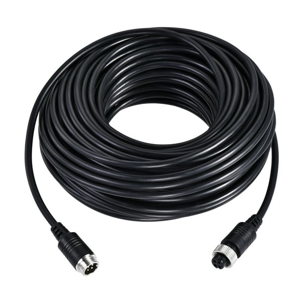 Uxcell 4Pin Male to Female Aviation Cable 65.62ft - Walmart Business ...
