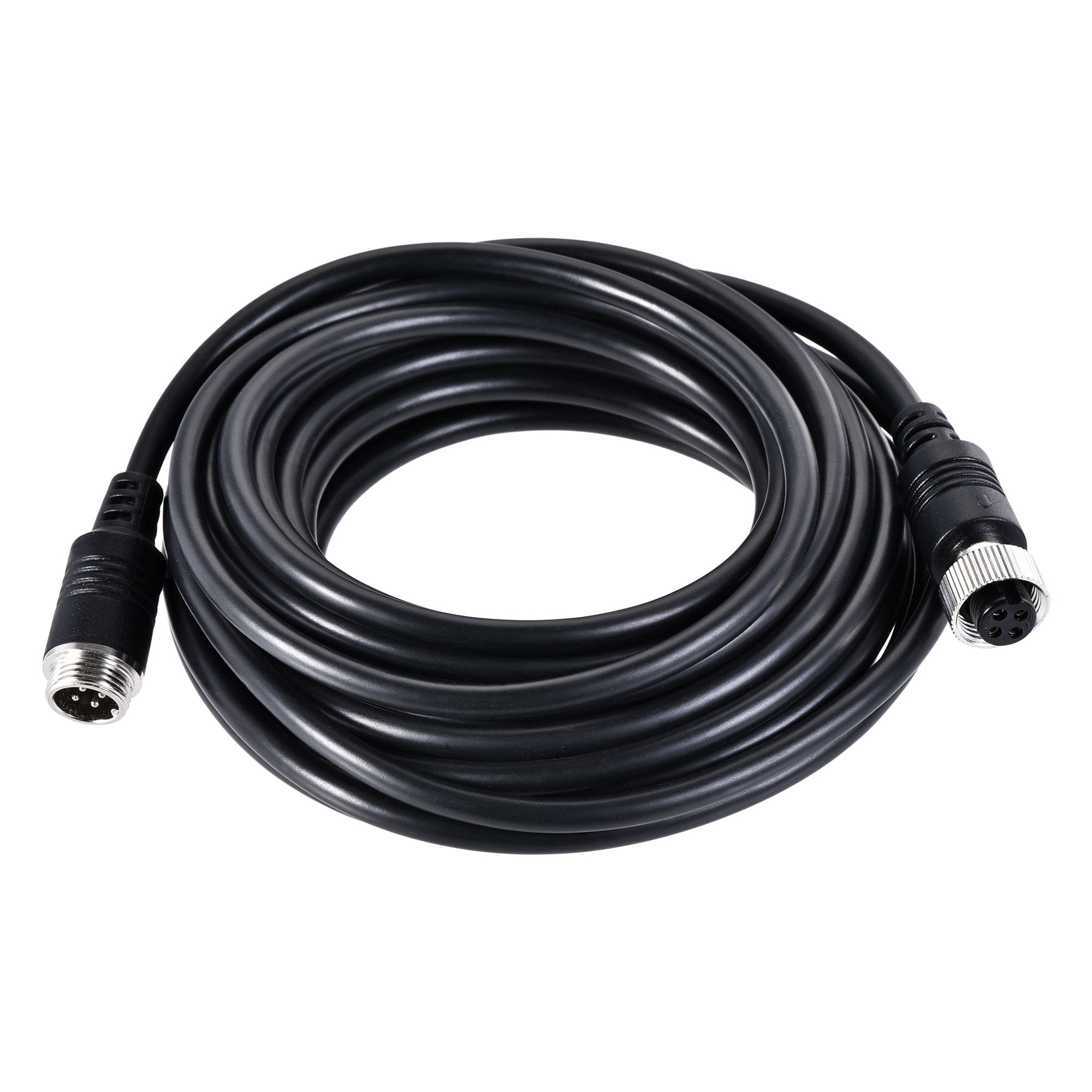 Uxcell 4Pin Male to Female Shielded Aviation Cable 19.69Ft - Walmart.com