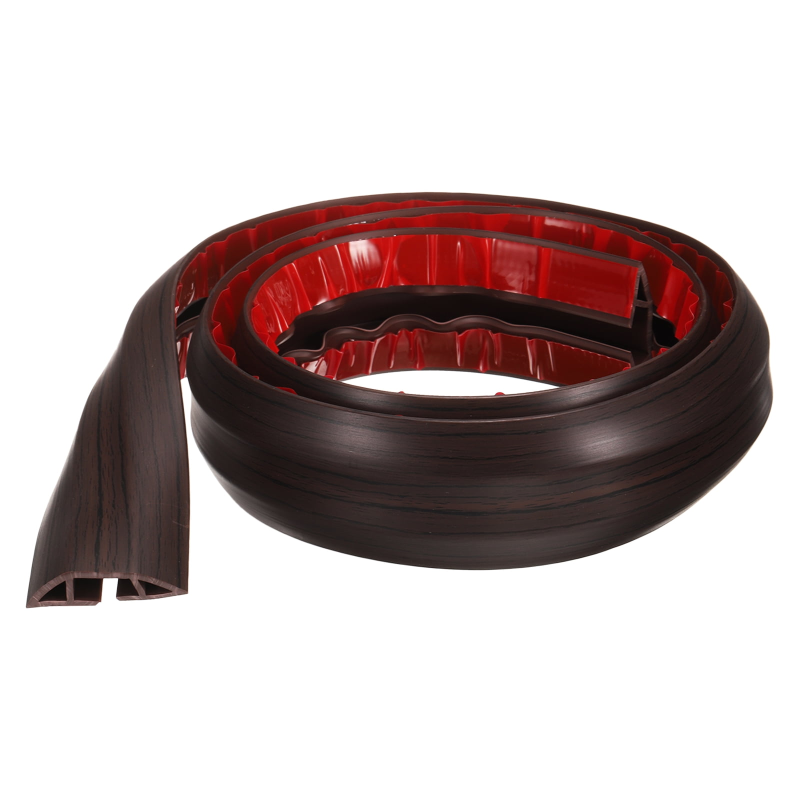 Uxcell 4ft Cord Cover Floor W0.55"xH0.28" Hide Extension Cable Wire ...