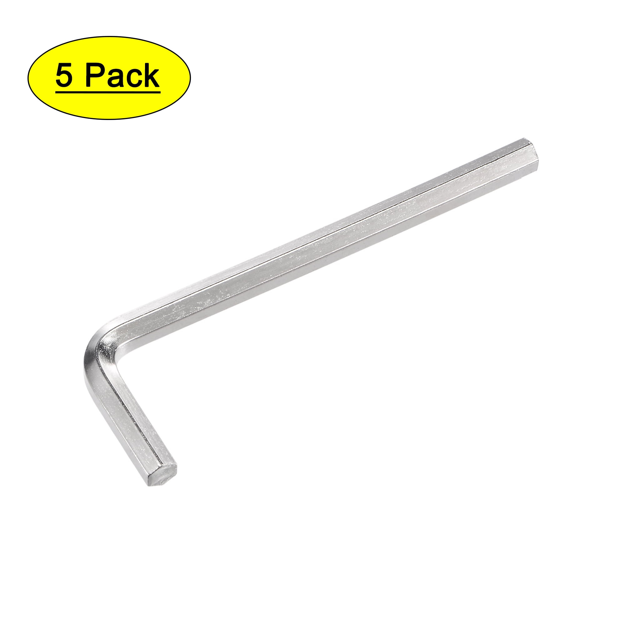 Uxcell 4mm Hex Wrench, L Shaped CR-V Repairing Tool 5 Pack - Walmart.com
