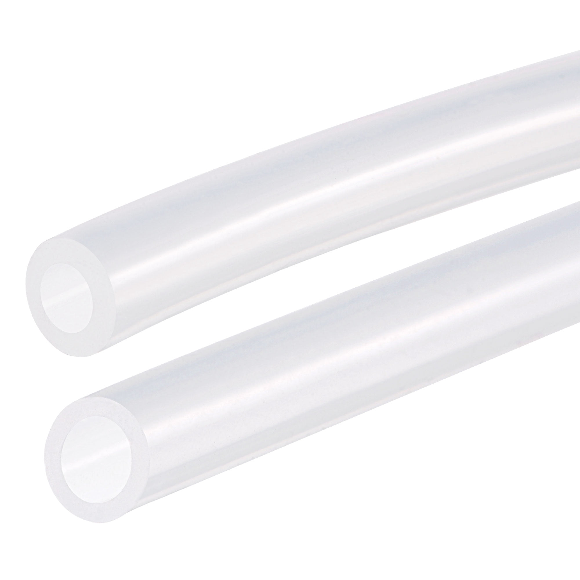 Uxcell 4mm ID 6mm/7mm OD 2m Clear Silicone Tubing Kit Silicone Tube Air ...