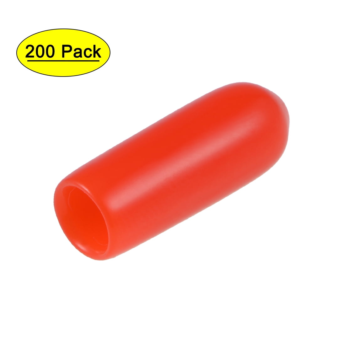 Uxcell Rubber End Caps Vinyl Round End Cap Cover Screw Thread ...