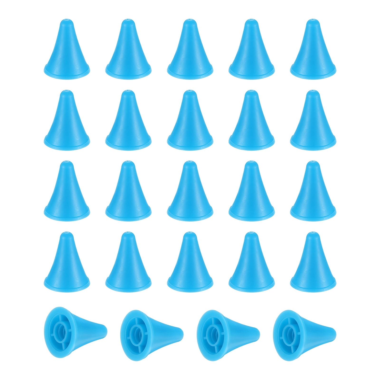 Uxcell 4mm Knitting Needle Point Protectors, 24 Pack Needle Tip ...