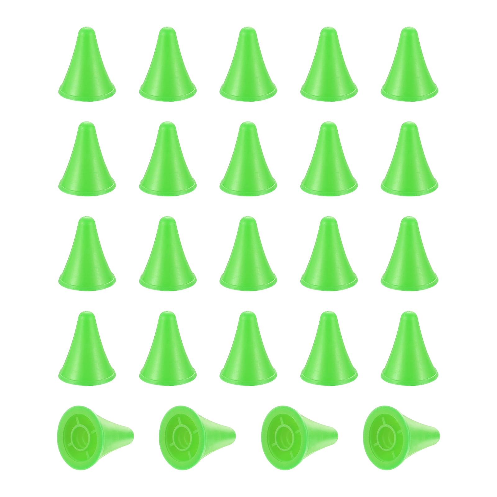 Uxcell 4mm Knitting Needle Point Protectors, 24 Pack Needle Tip ...