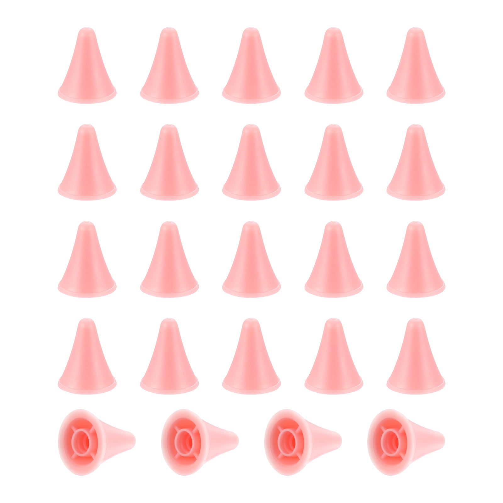 Uxcell 4mm Knitting Needle Point Protectors, 24 Pack Needle Tip ...