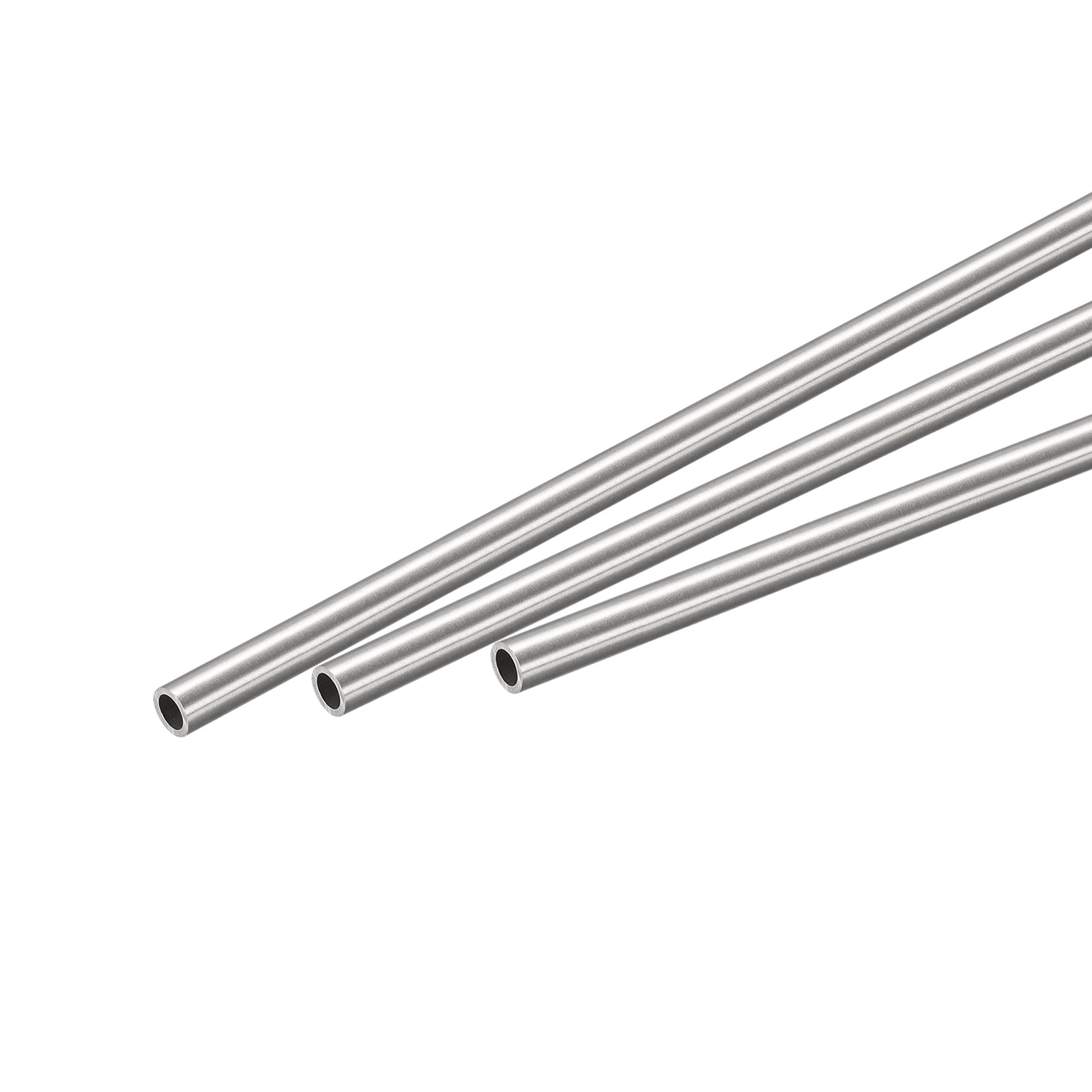 Uxcell 3pcs 304 Stainless Steel Seamless Straight Tubing Tubes 4mm x 0 ...