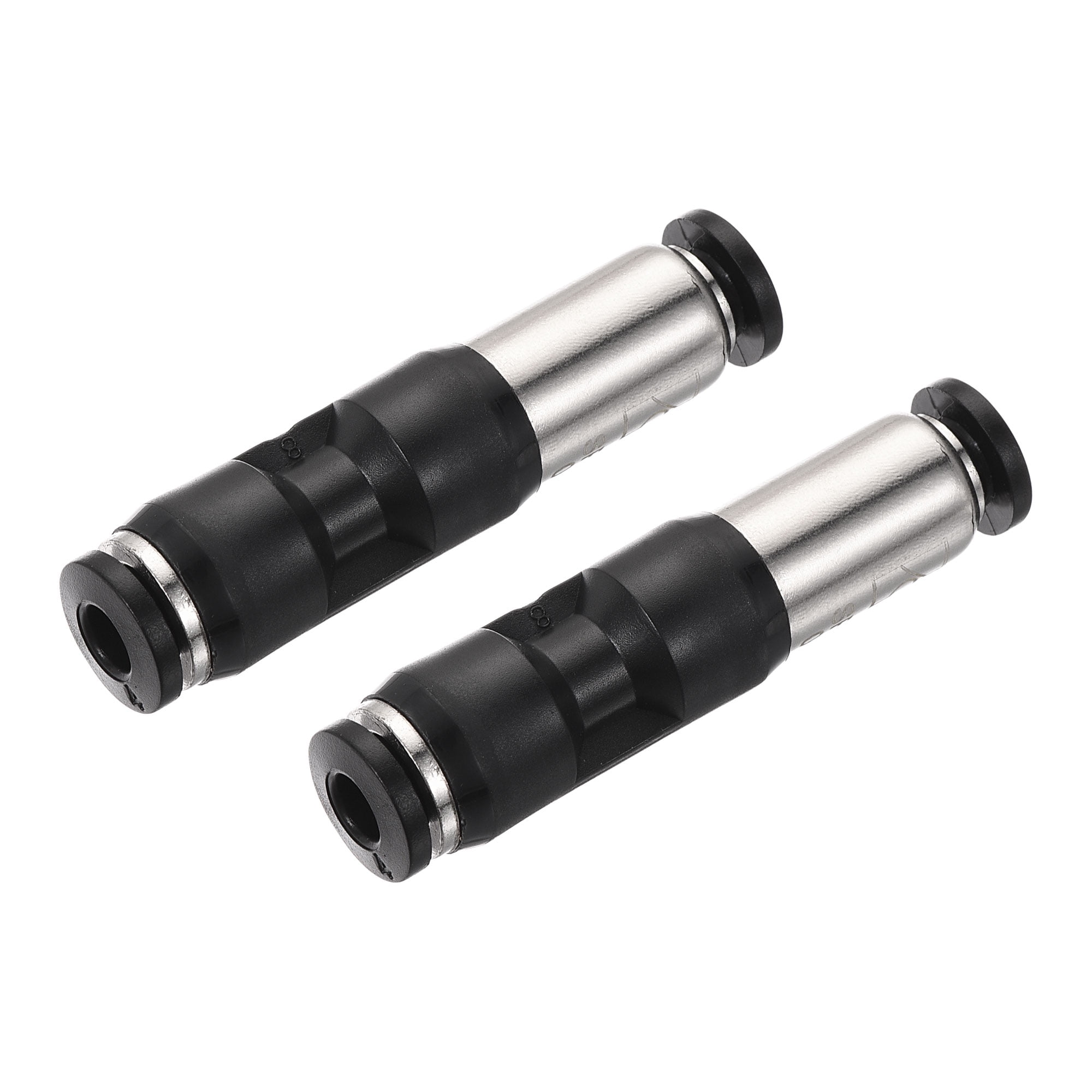 Uxcell 4mm Push Quick Connect Inline Air Tube Fitting Check Valve Black ...