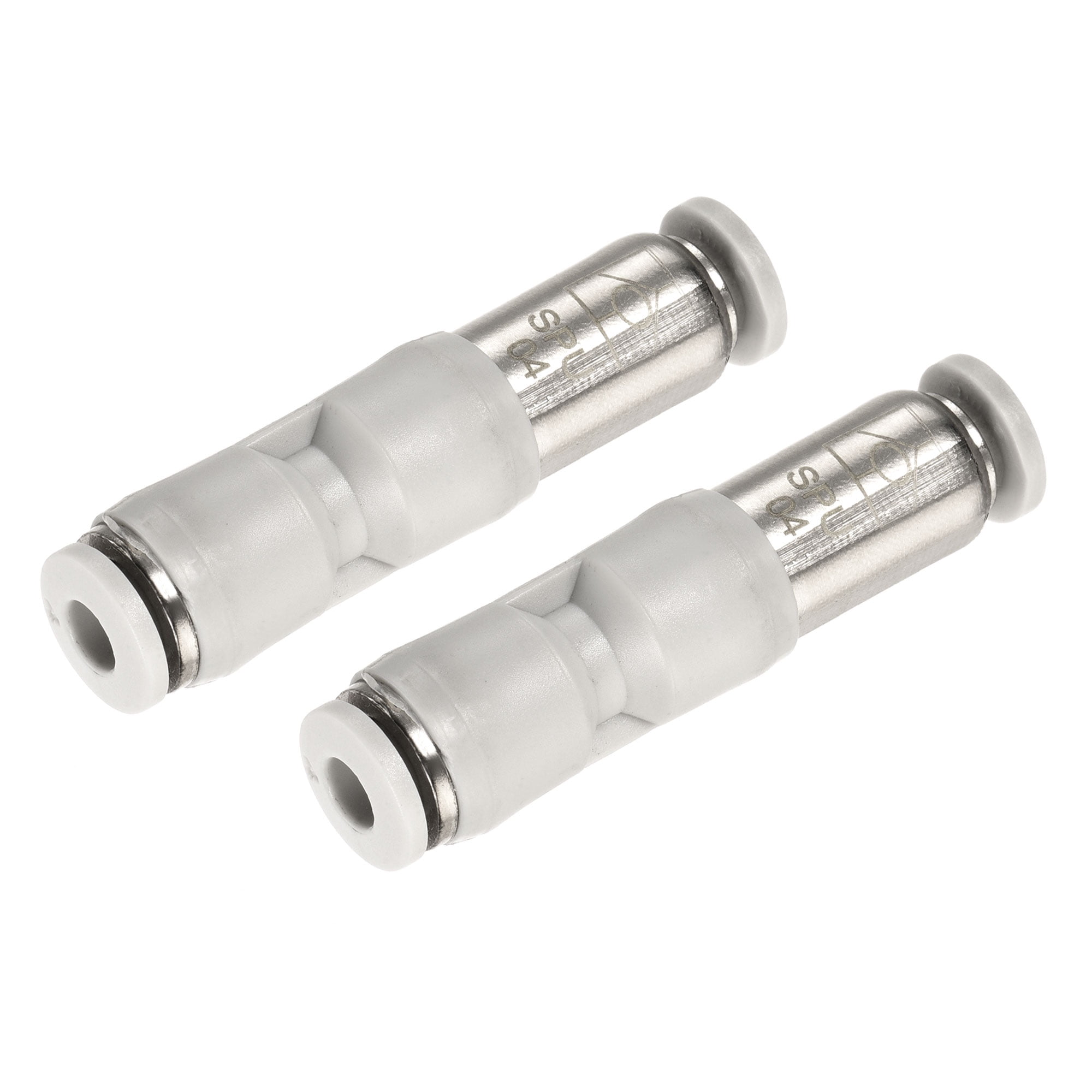 Uxcell 4mm Push Quick Connect Pneumatic Inline Air Tube Fitting Check ...