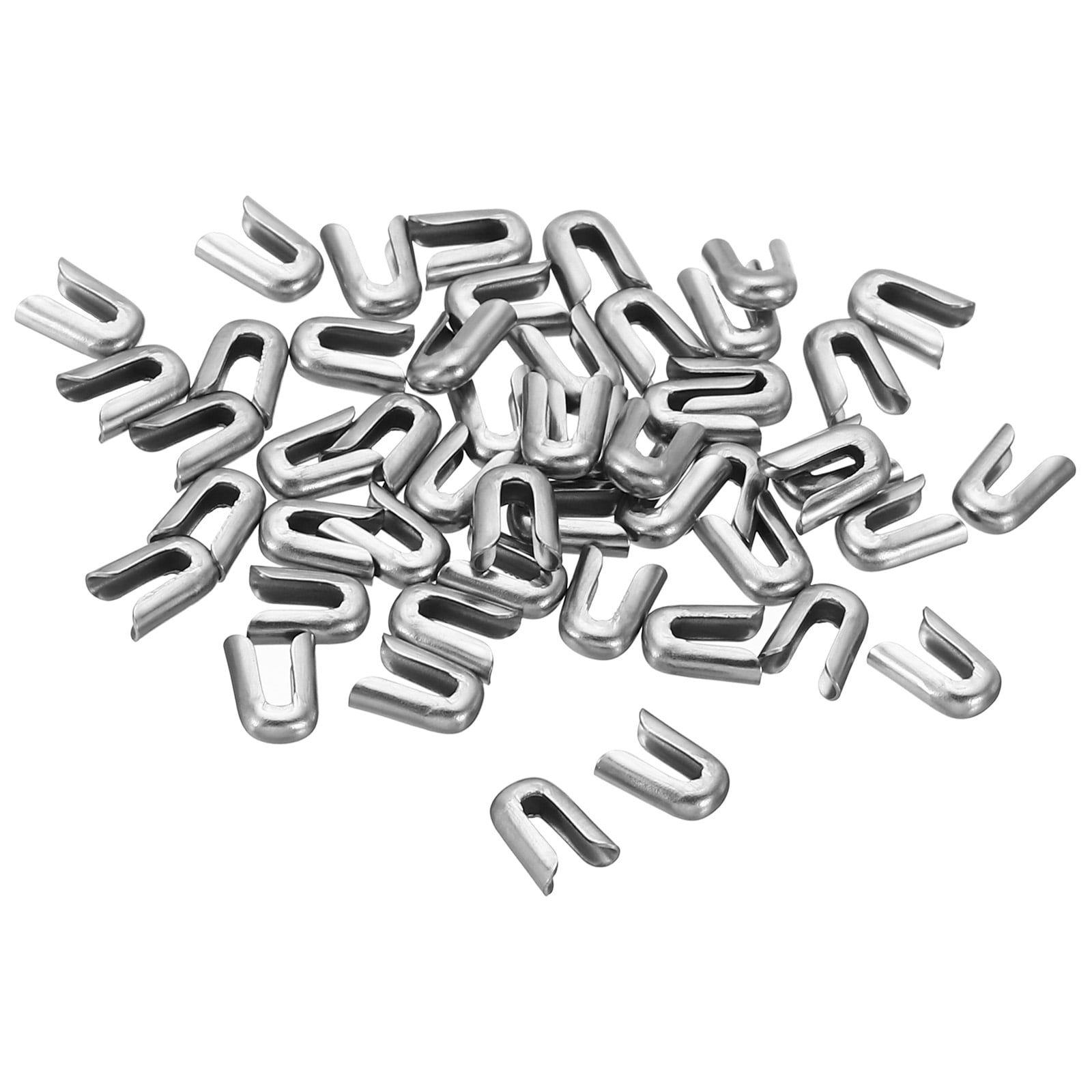 Uxcell 4mm Spiral Boning Tips for Sewing, 50Pcs Stainless Steel Spiral ...