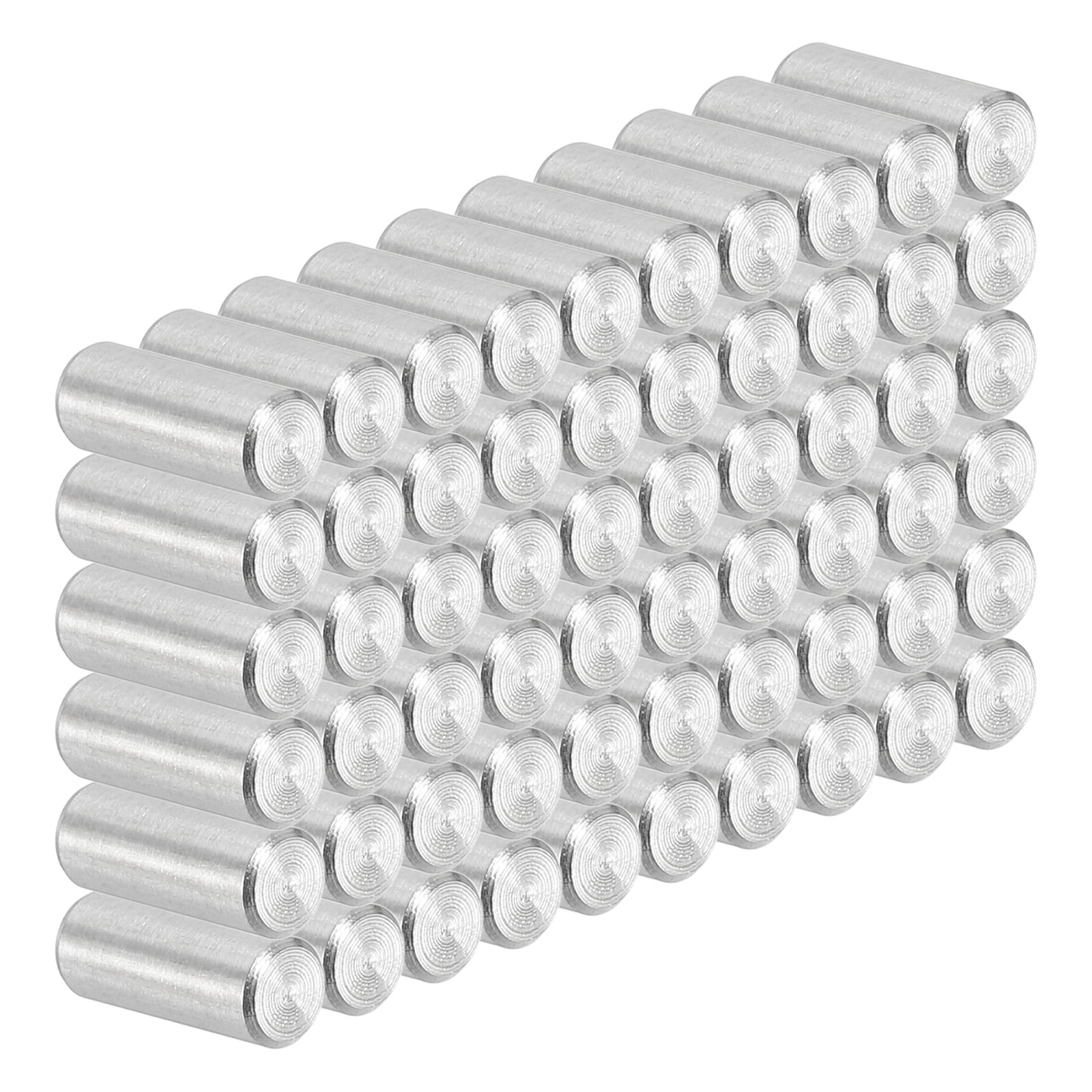 Dowel Rods 304 Stainless Dowel Pins 100-Piece 3mm X 18mm Stainless ...