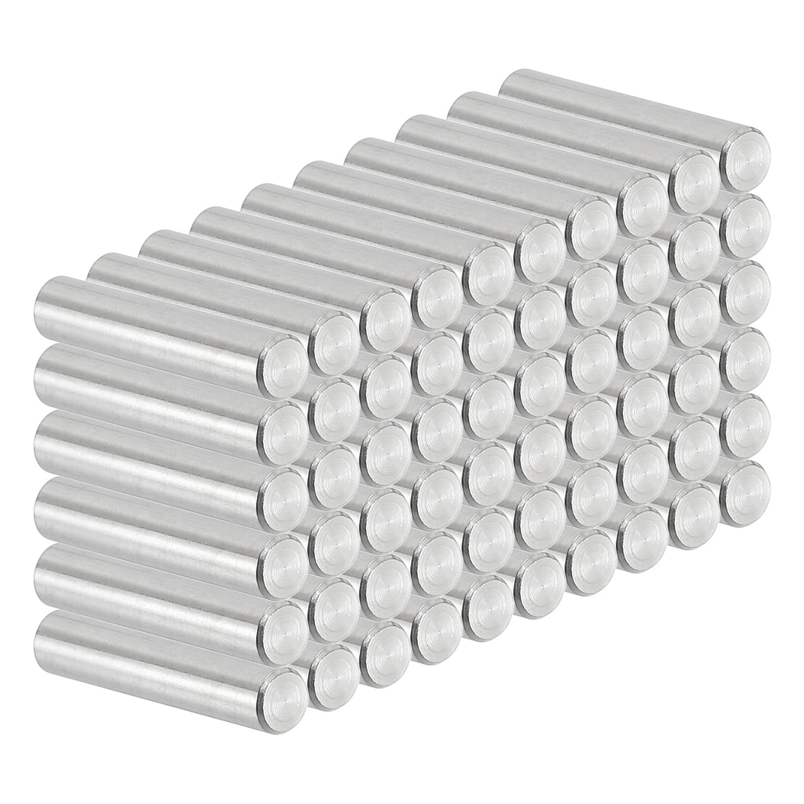 Uxcell 4mm x 20mm Dowel Pin Stainless Steel, 60 Pcs 304 Stainless Steel ...