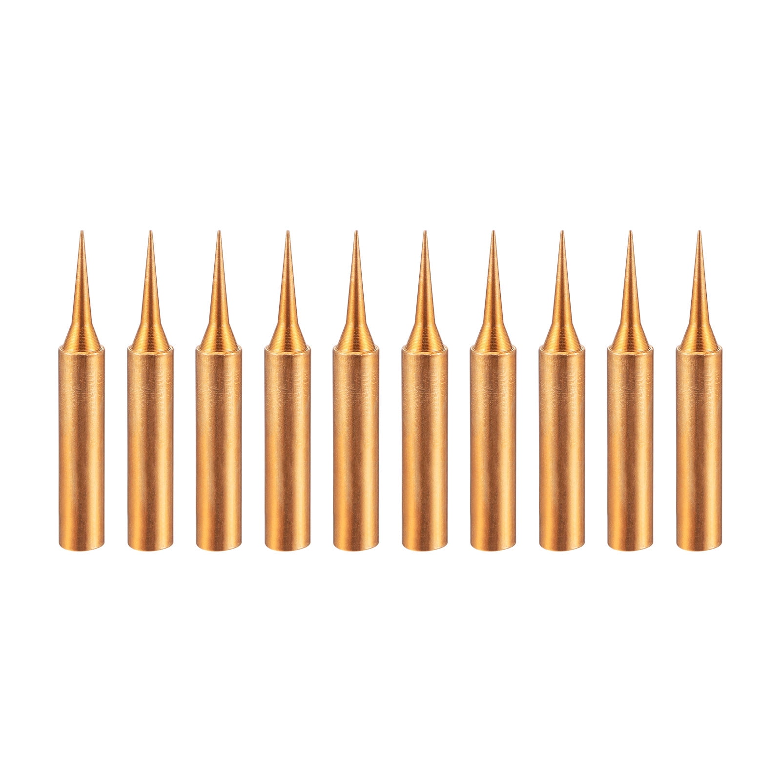 Uxcell 4mmx41mm Soldering Iron Tip Replacements 10 in 1 Set - Walmart.com