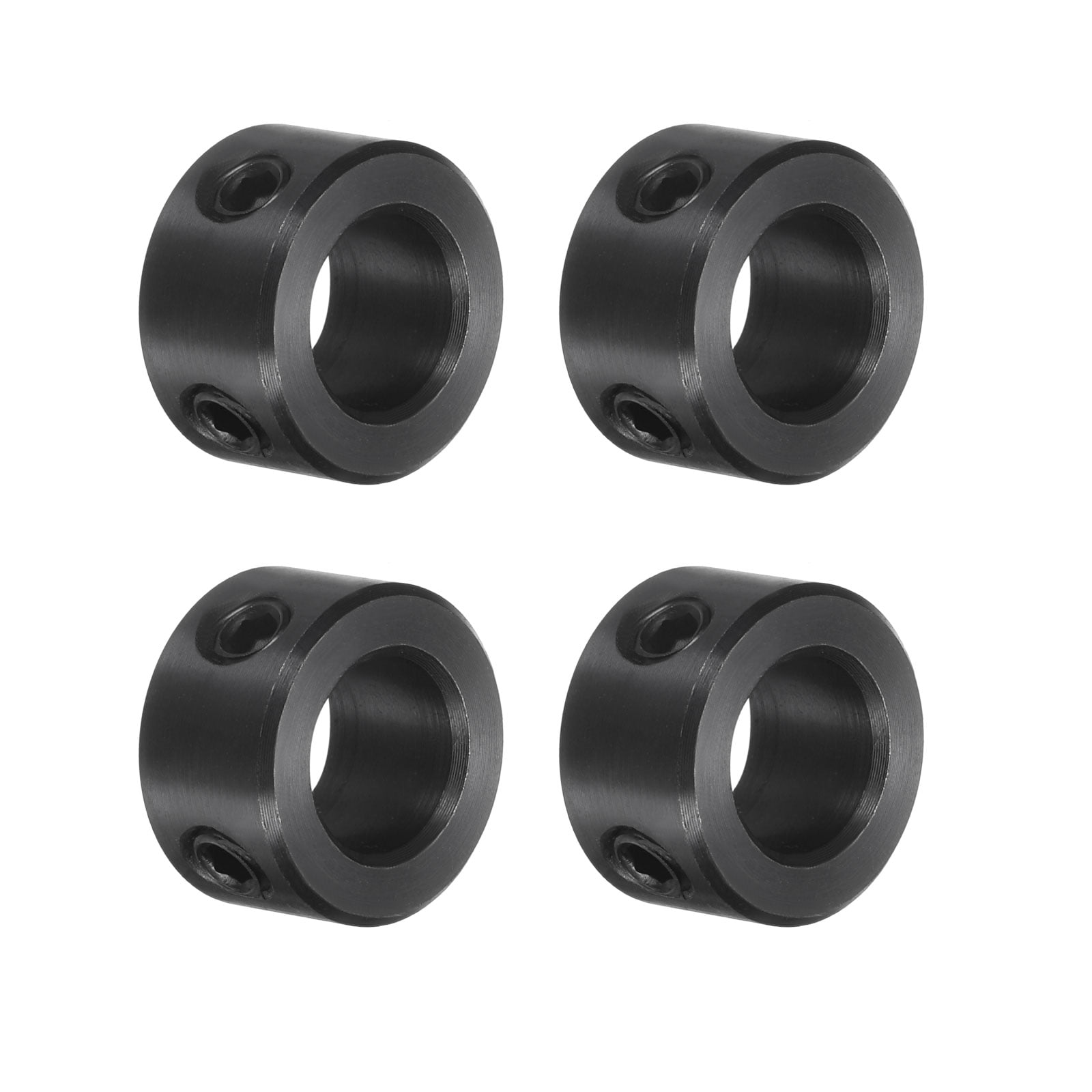 Uxcell 4pack Set-Screw Collars 8mm Bore, 1045 Steel Shaft Collars, 14mm ...