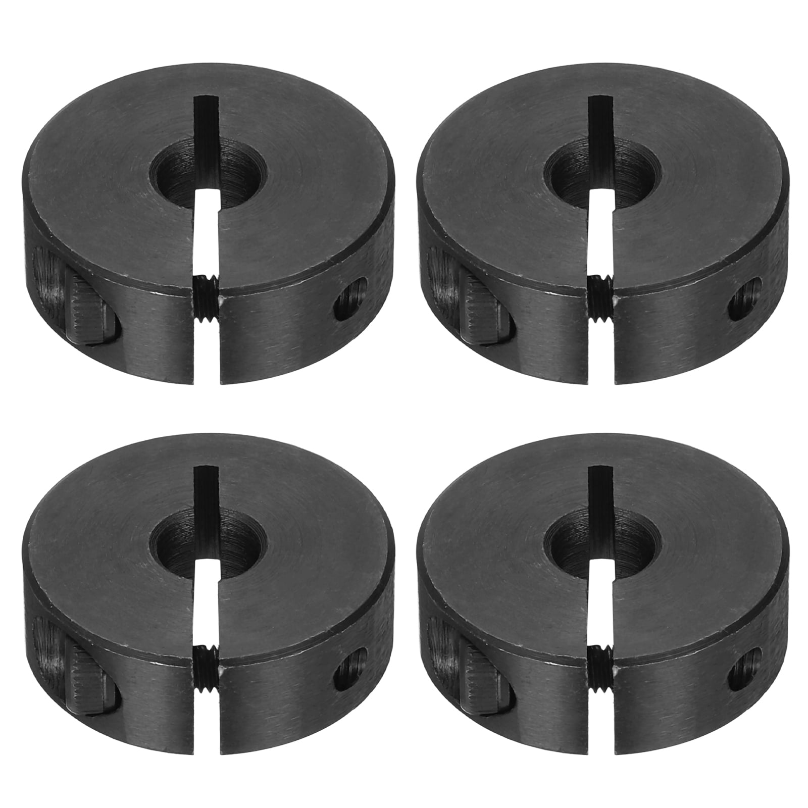 Uxcell 4pack Single Split Shaft Collar 8mm Bore, One-Piece Clamping ...