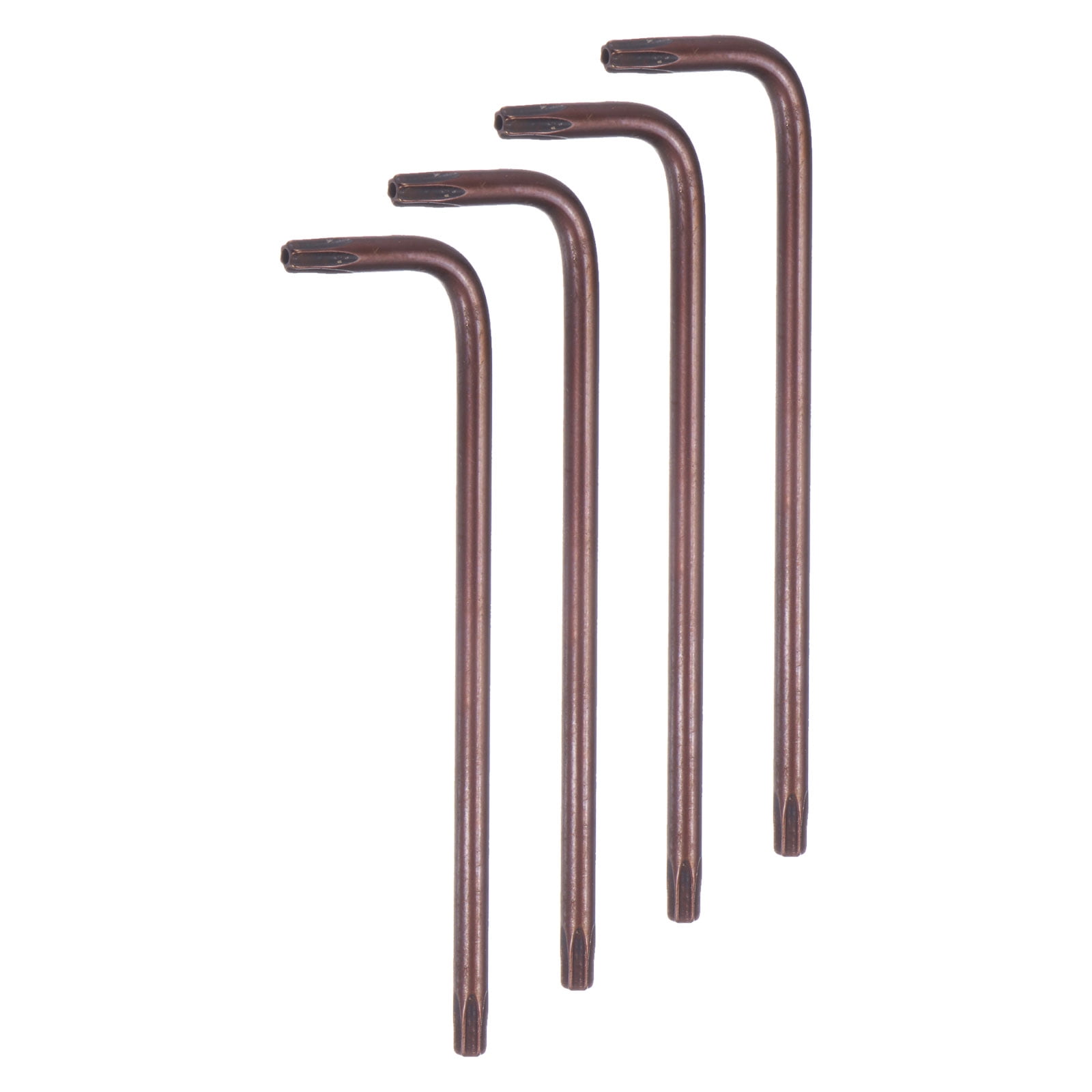 Uxcell 4pack T20 Tamper Proof Torx Wrench Star Keys Long Arm L-Shaped 6 ...