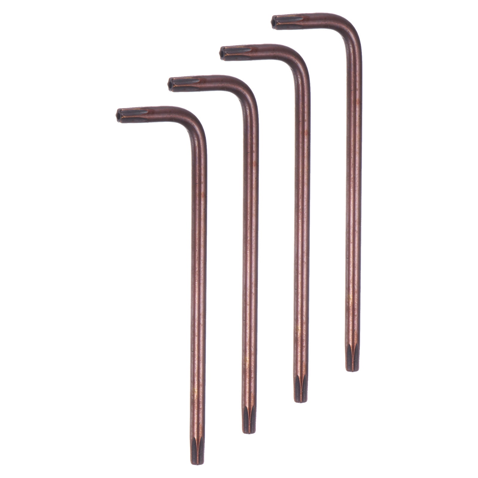 Uxcell 4pack T25 Tamper Proof Torx Wrench Star Keys Long Arm L-Shaped 6 ...