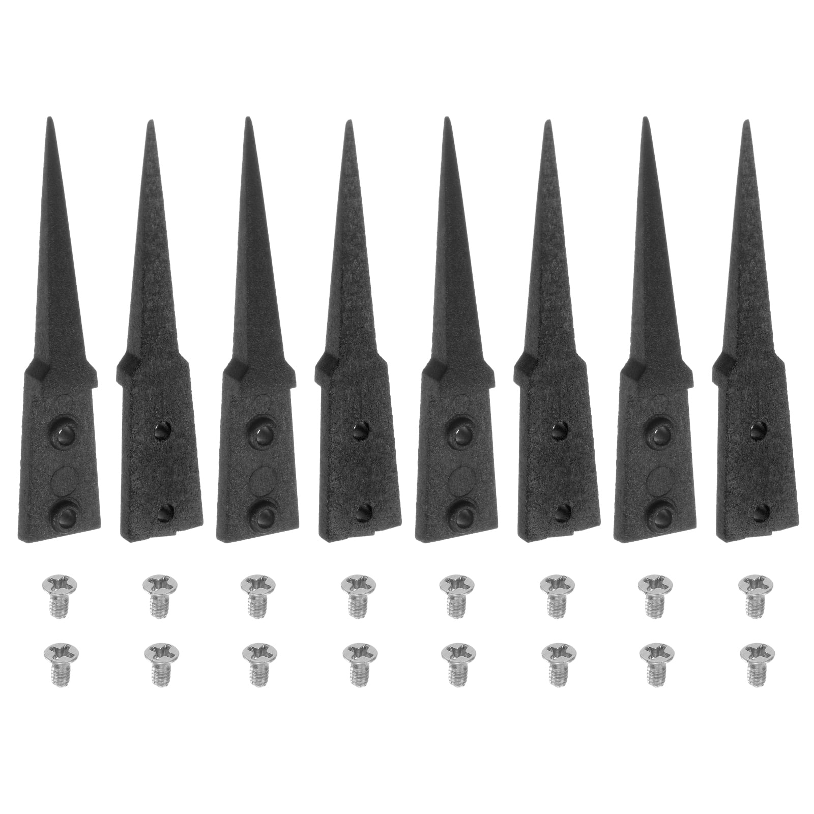 Uxcell 4pair Replaceable Ceramic Tweezer Tips 1.57" Carbon Fiber ...