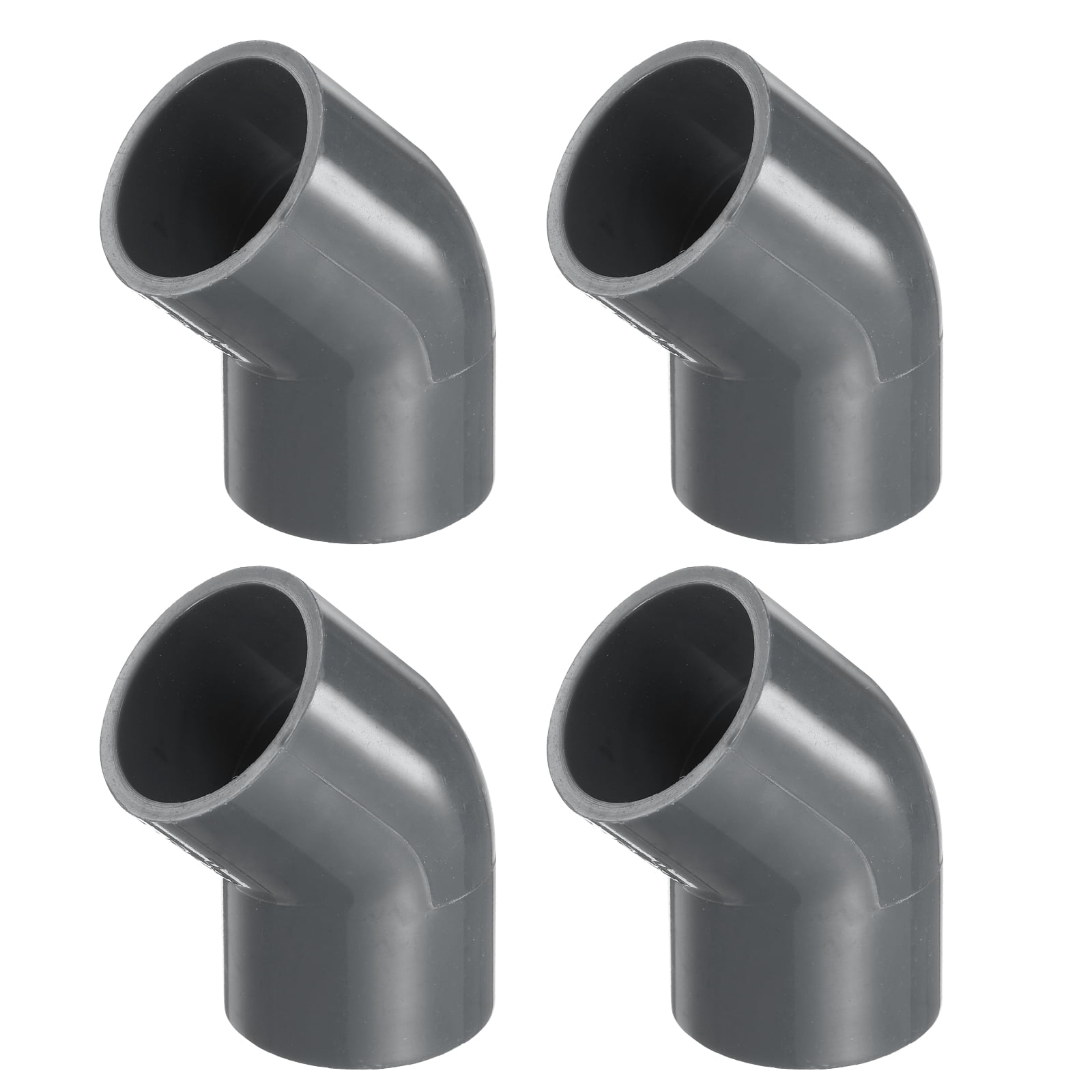 Sunlight Tube Uxcell 40mm Slip 90 Degree PVC Pipe Fitting Elbow ...