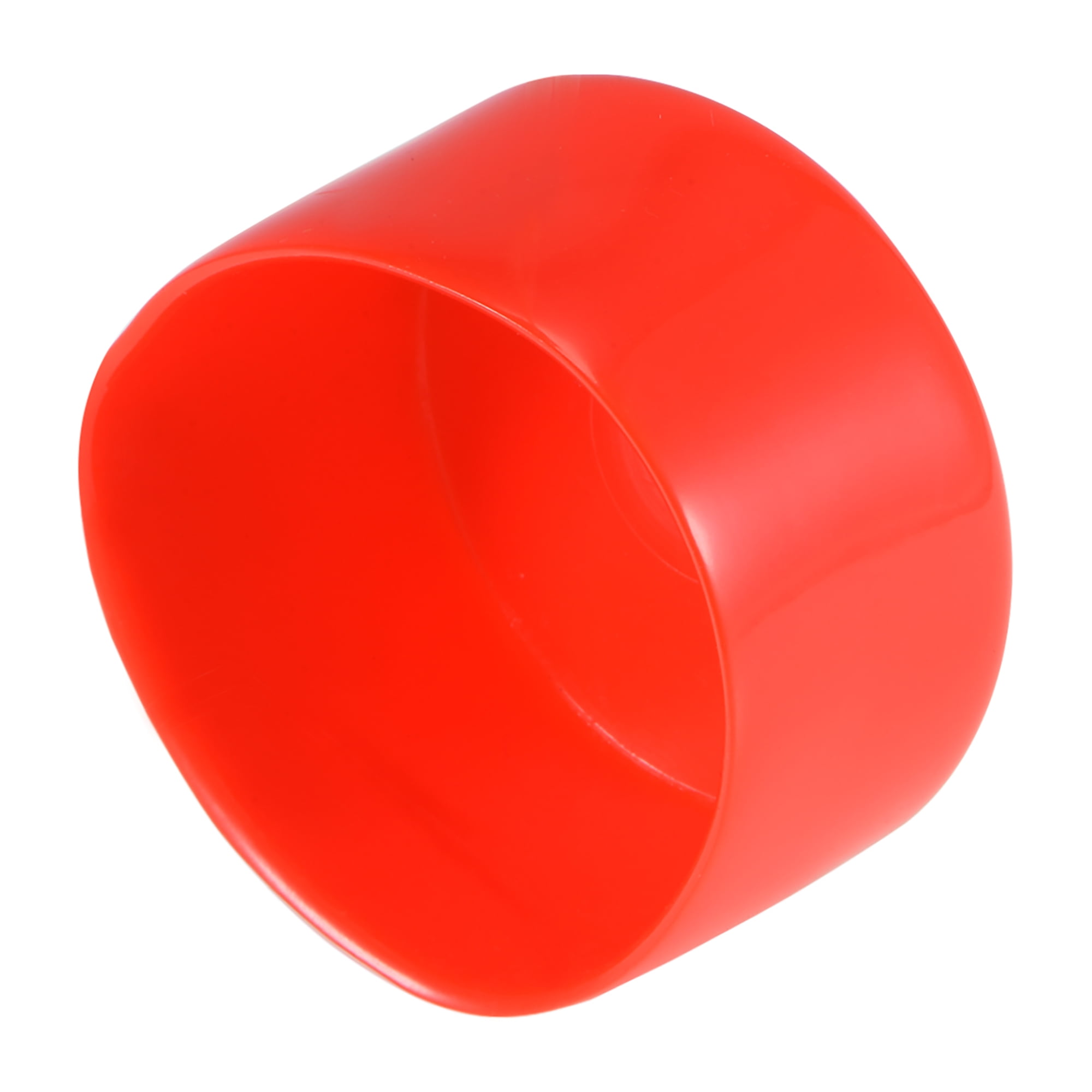 Uxcell 4pcs 52mm Round Red Vinyl End Cap Screw Thread Protectors Rubber ...