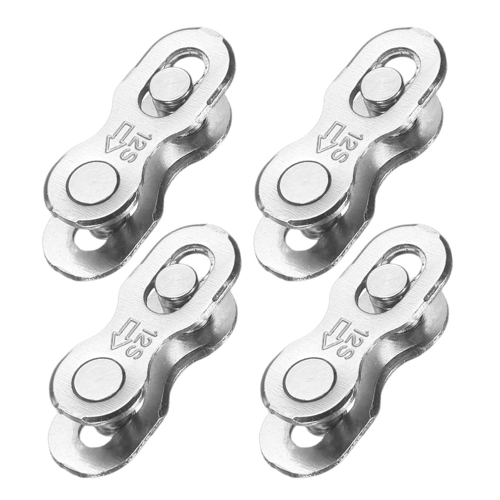 Uxcell 4pcs Bicycle Missing Link 12 Speed Reusable Steel Bike Chain ...