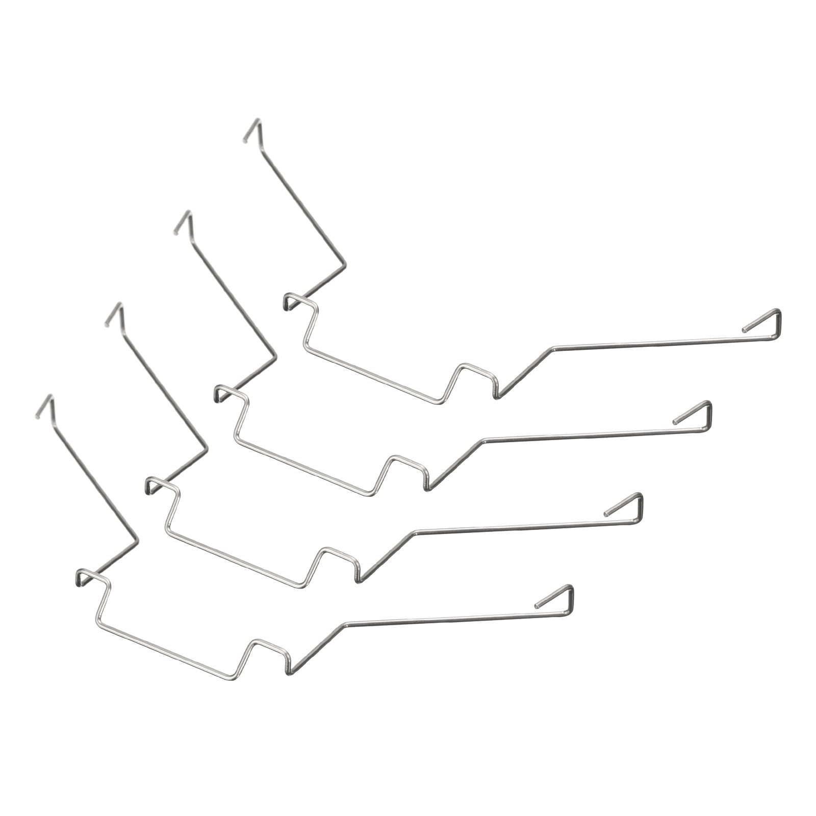 Uxcell 4pcs CPU Heatsink Fan Buckles, 12CM Wire Buckle Upper Hook Type ...